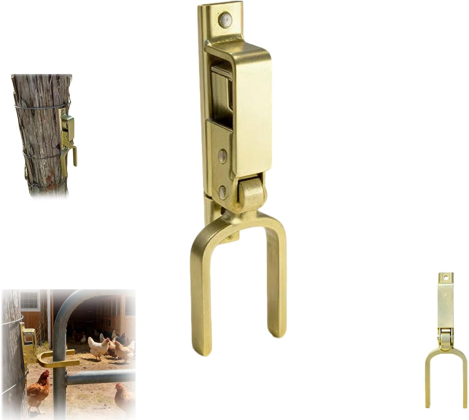 Instant Locking Gate Latch – Heavy Duty One Hand Gate Latch, Automatic ...