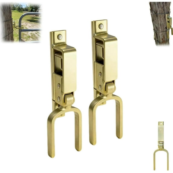 Instant Locking Gate Latch – Heavy-Duty One-Hand Gate Latch for Farm ...