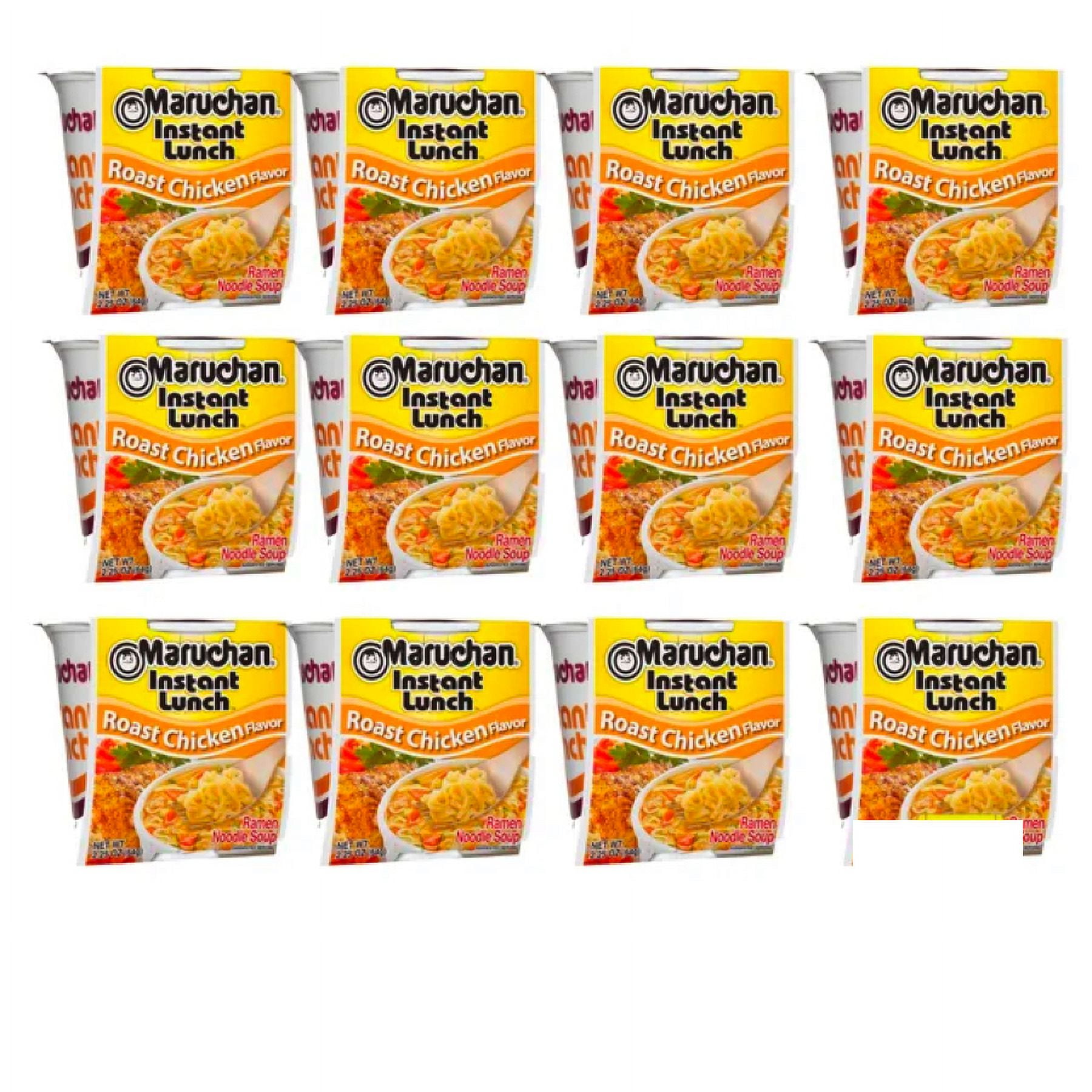Instant Lunch Roast Chicken Flavor Noodles 2.25ounce (12 Count) Just ...