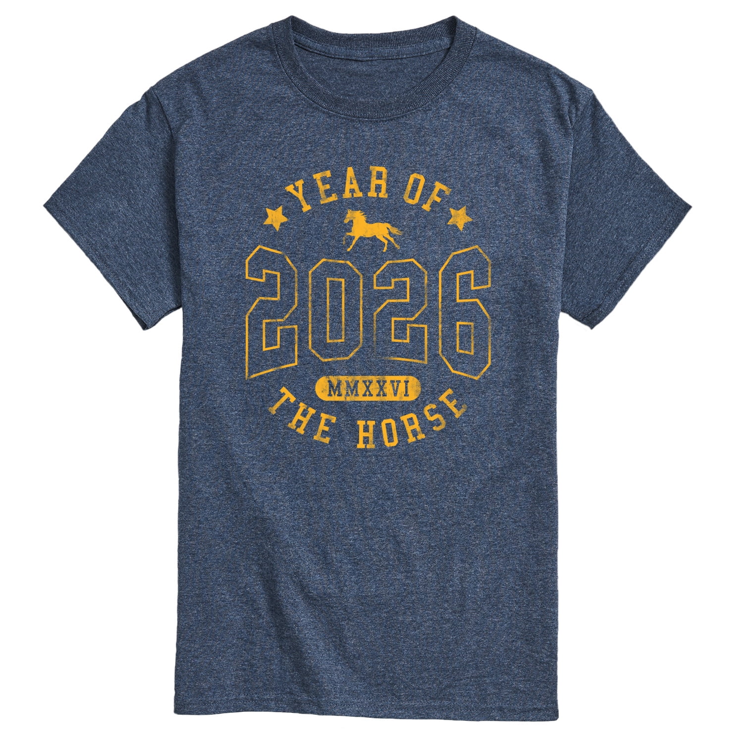 Instant Message - 2026 Year of the Horse - Men's Short Sleeve Graphic T ...
