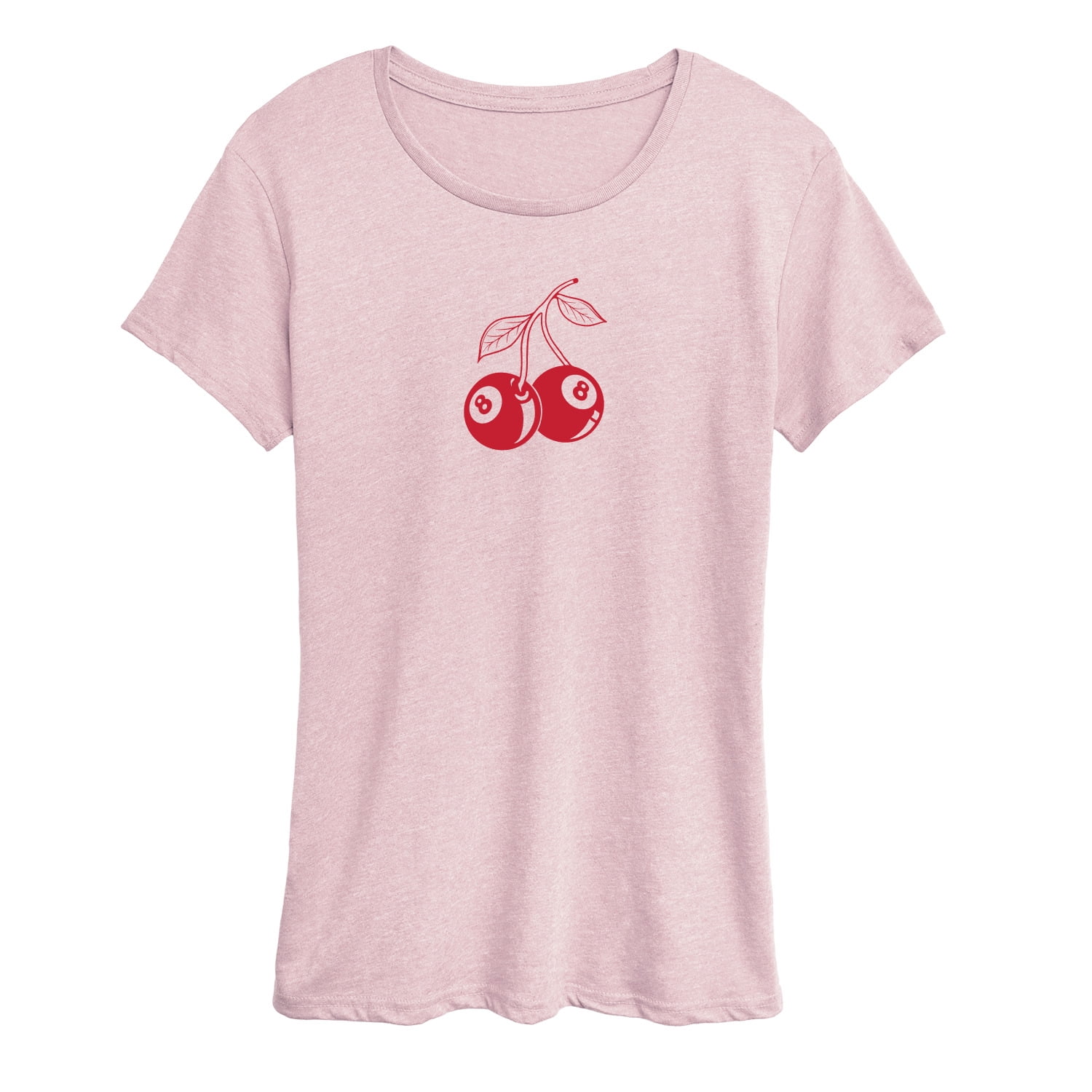 Instant Message - 8 Ball Cherries - Women's Short Sleeve Graphic T ...