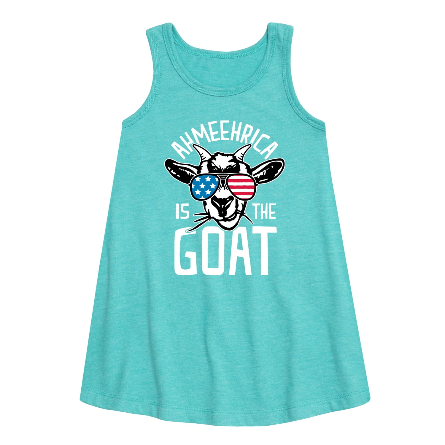 Instant Message - Ahmeehrica Is The Goat - Toddler & Youth Girls A-line ...