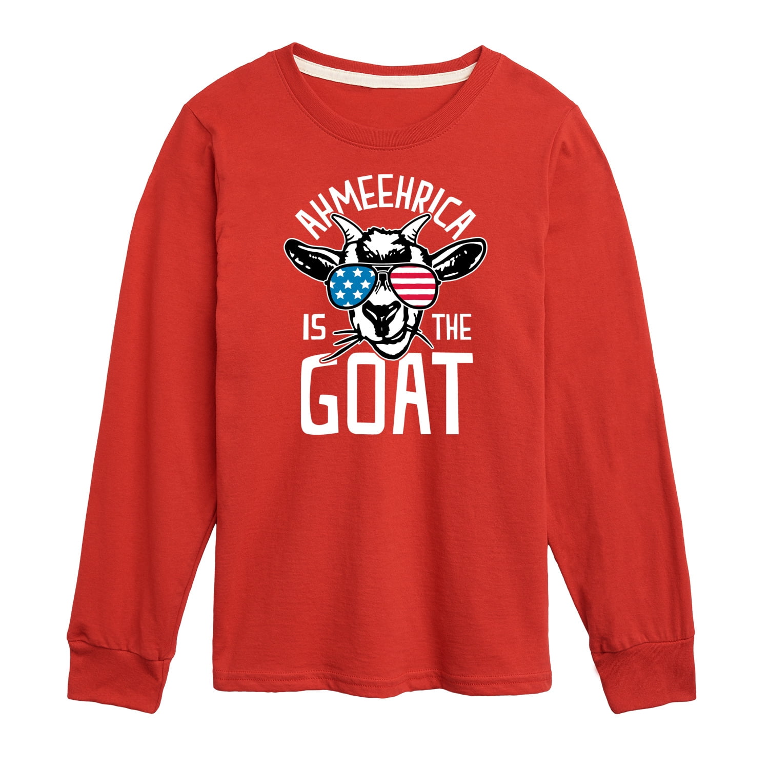 Instant Message - Ahmeehrica Is The Goat - Toddler & Youth Long Sleeve ...
