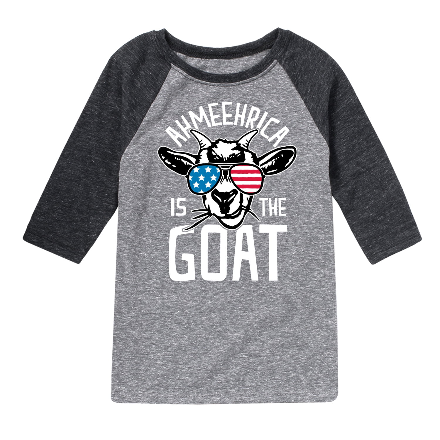 Instant Message - Ahmeehrica Is The Goat - Toddler & Youth Raglan ...