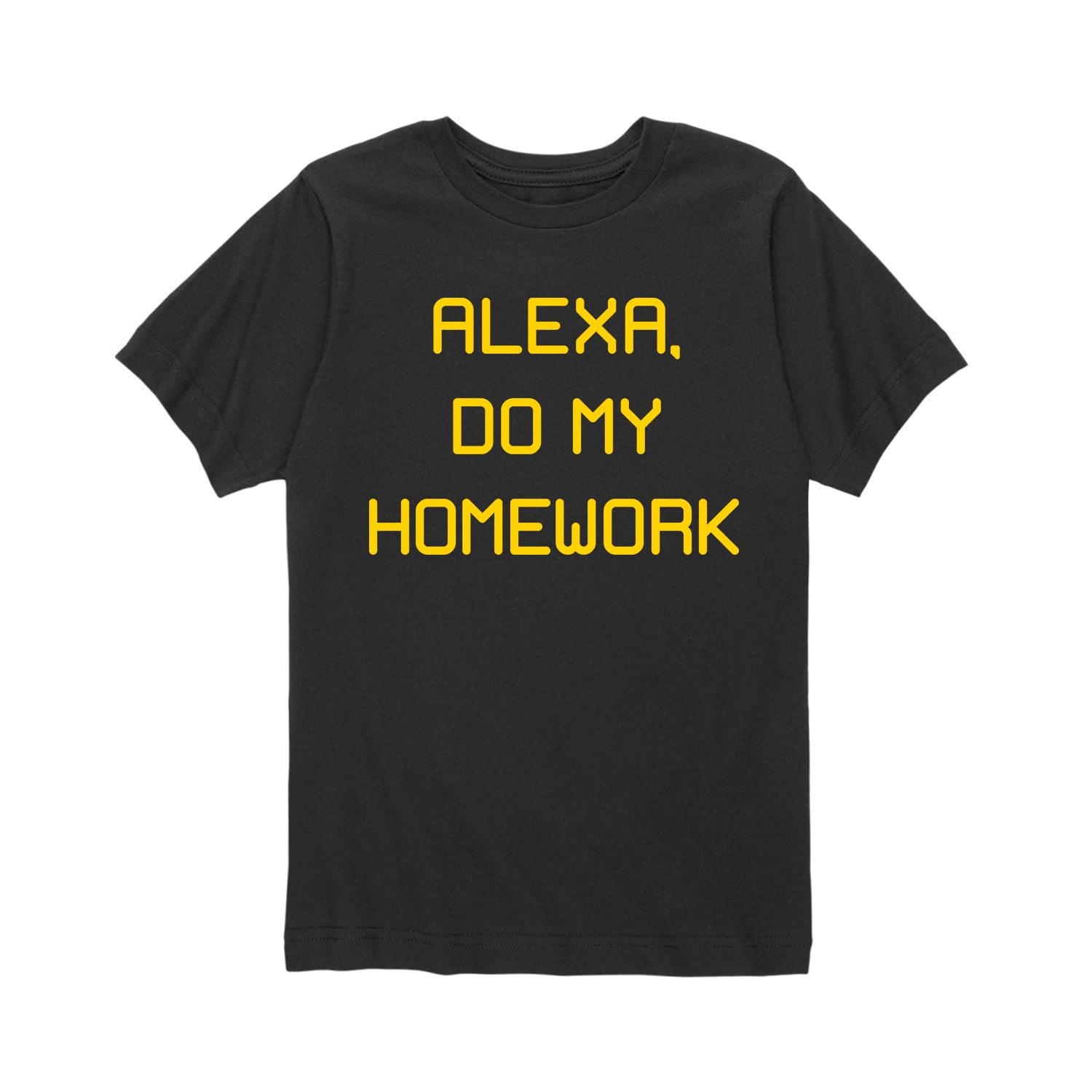 Instant Message - Alexa Do My Homework - Youth Short Sleeve Tee ...