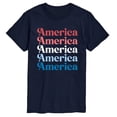 Instant Message - America Repeated - Men's Short Sleeve Graphic T-Shirt ...