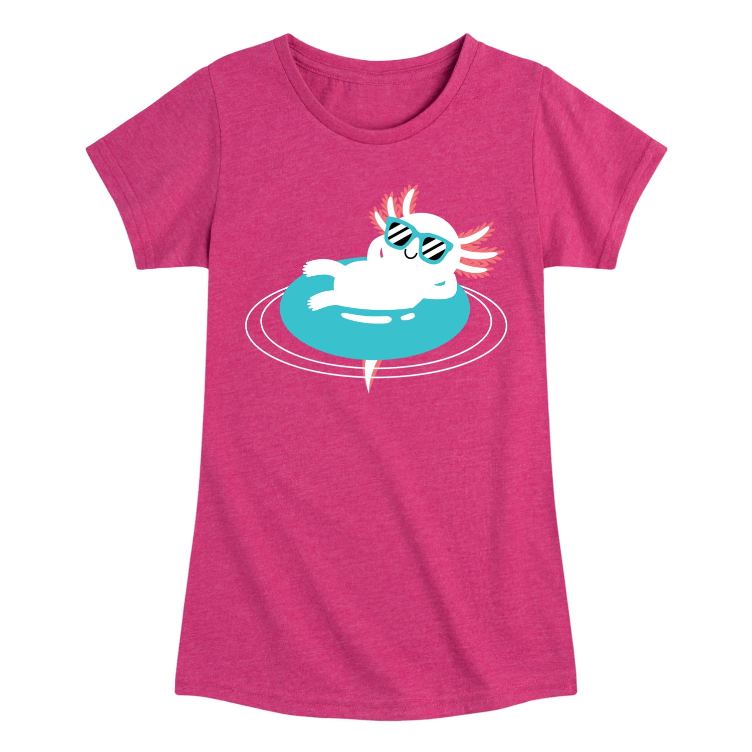 Instant Message - Axolotl Pool Floatie - Toddler & Youth Girls Short ...
