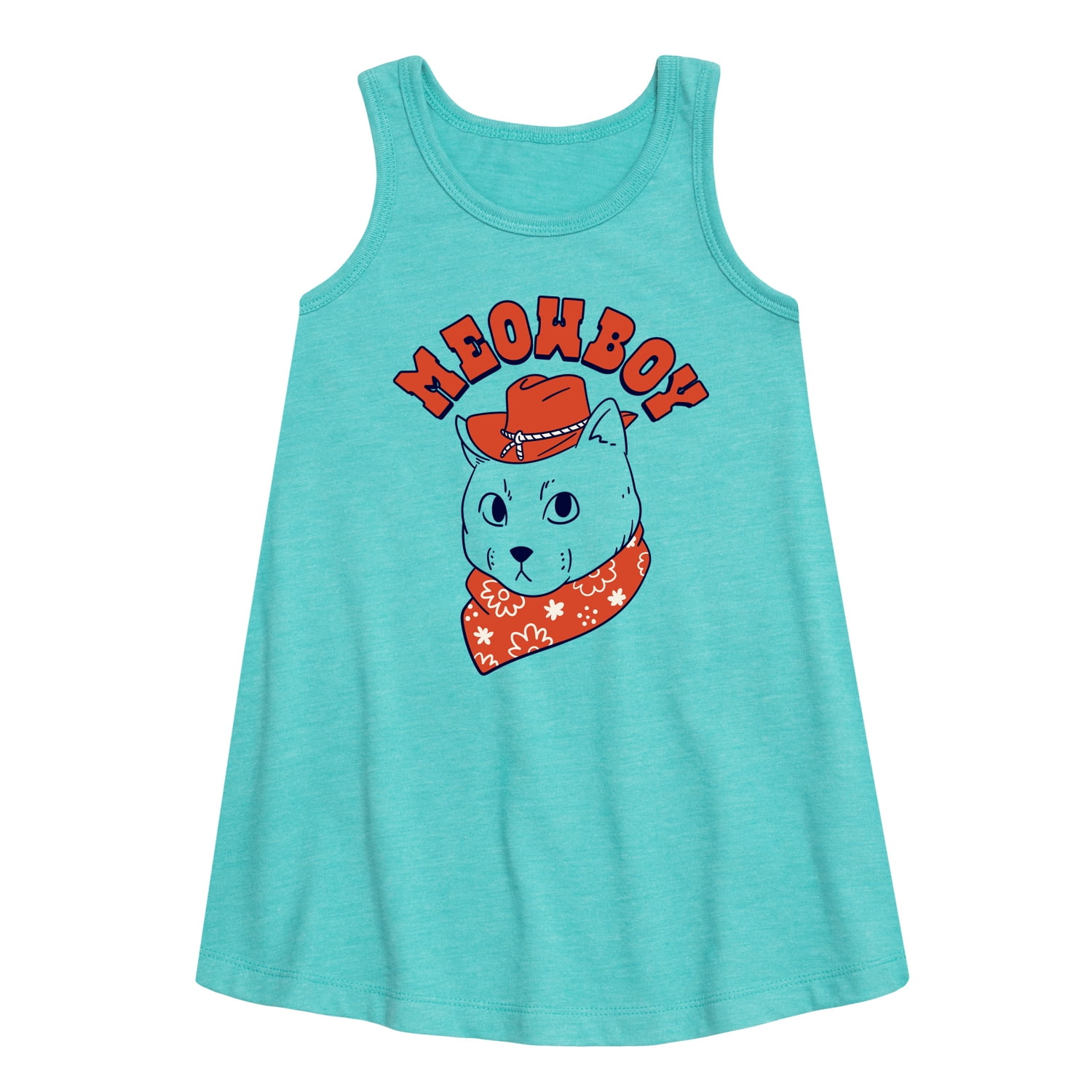 Instant Message - Barn Cat - Toddler & Youth Girls A-line Dress ...