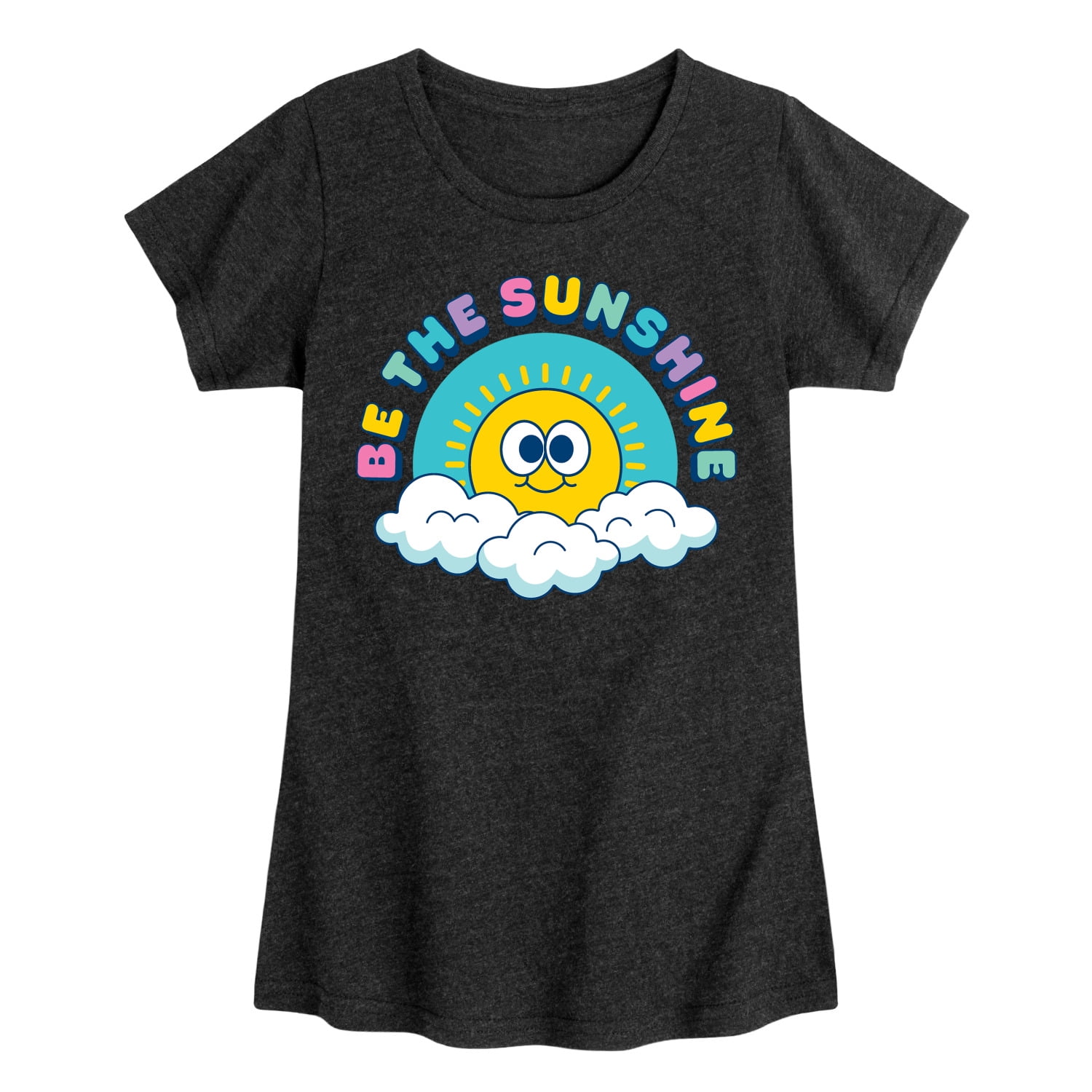 Instant Message - Be The Sunshine Rainbow - Toddler & Youth Girls Short ...