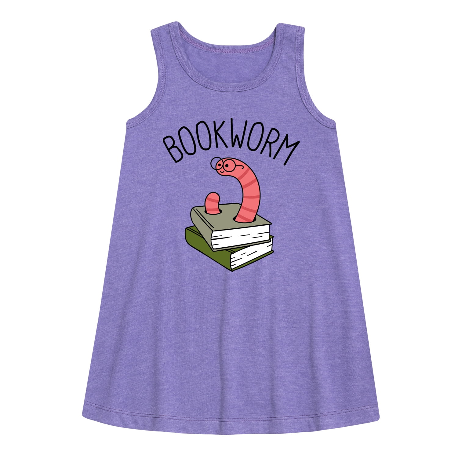 Instant Message - Bookworm - Toddler and Youth Girls A-line Dress ...