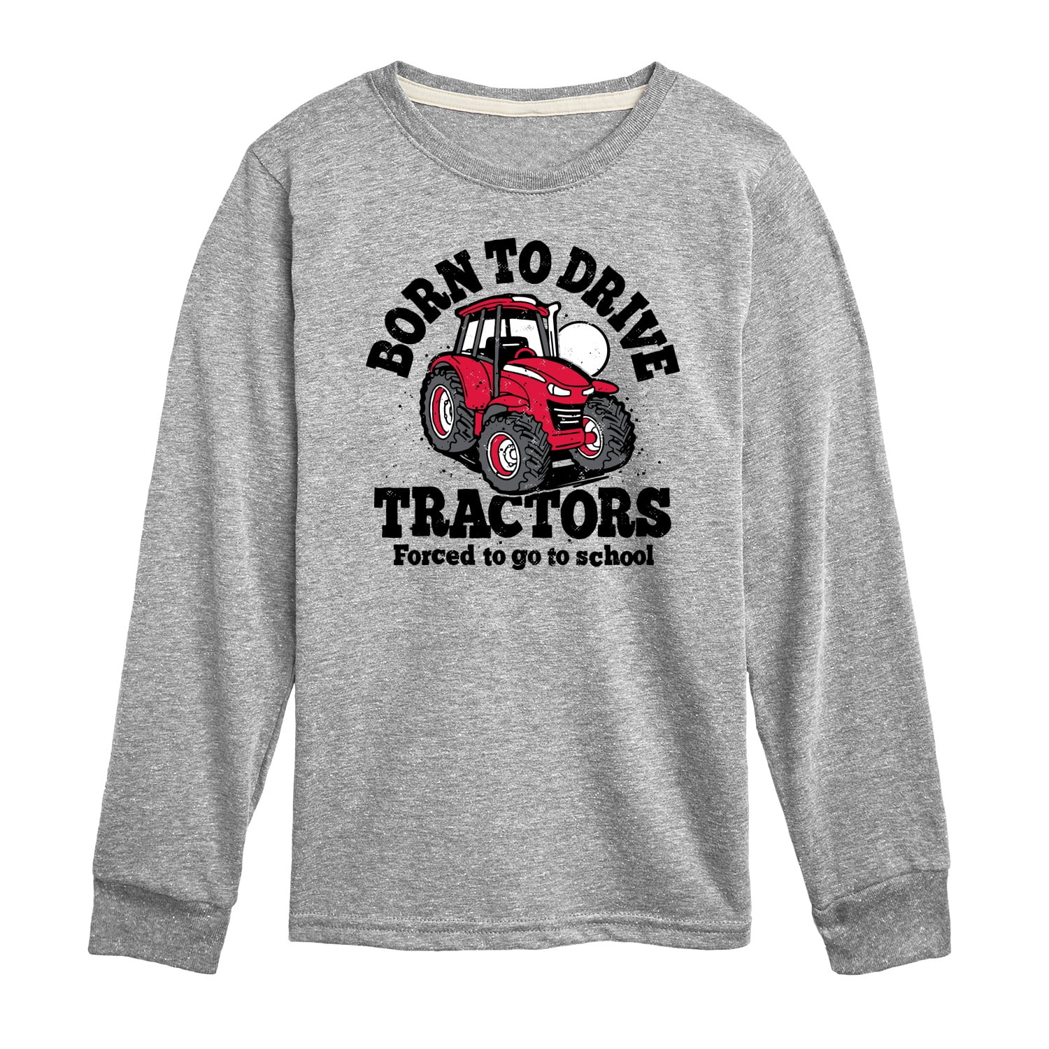 Instant Message - Born To Drive Tractors School - Toddler & Youth Long ...