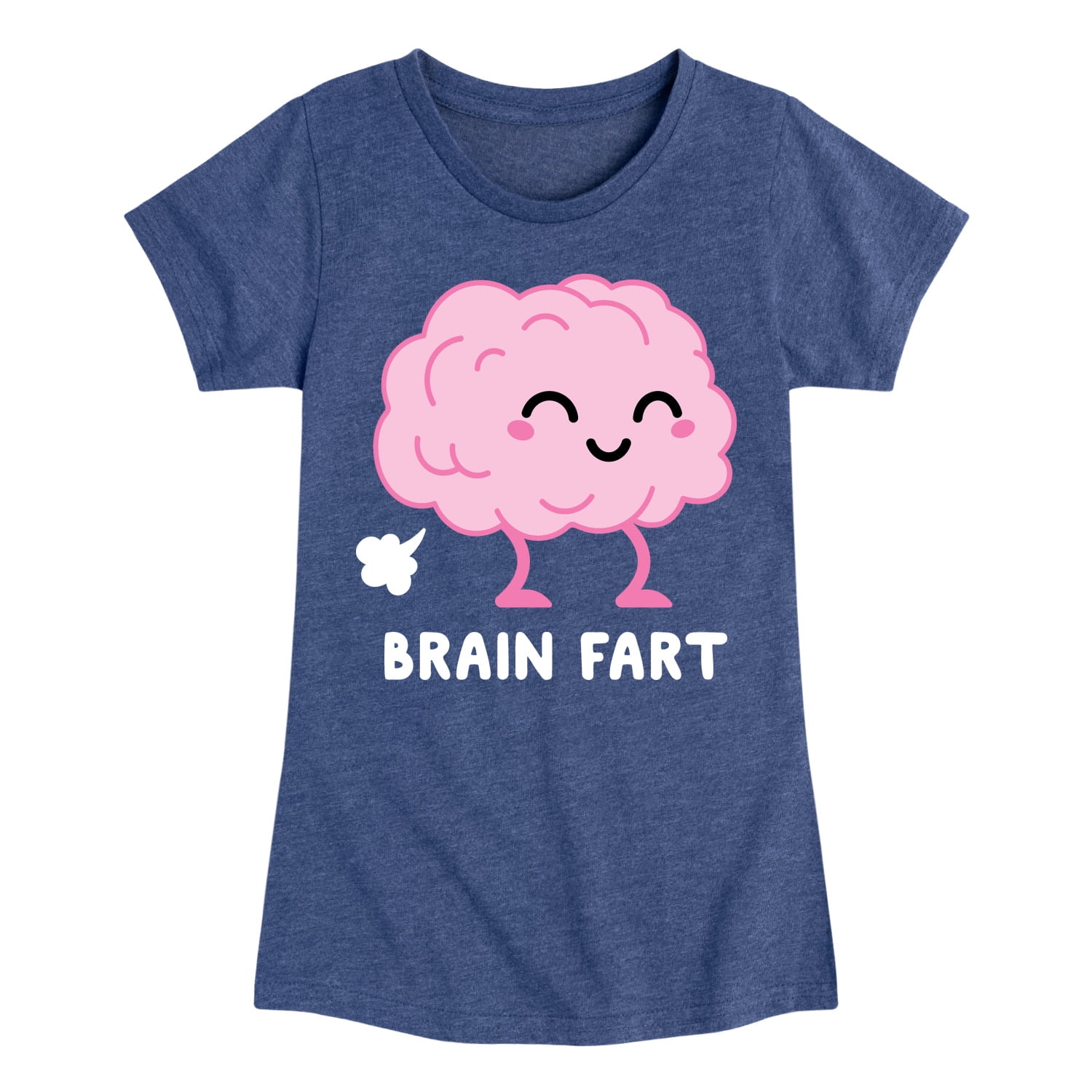 Instant Message - Brain Fart - Toddler & Youth Girls Short Sleeve ...