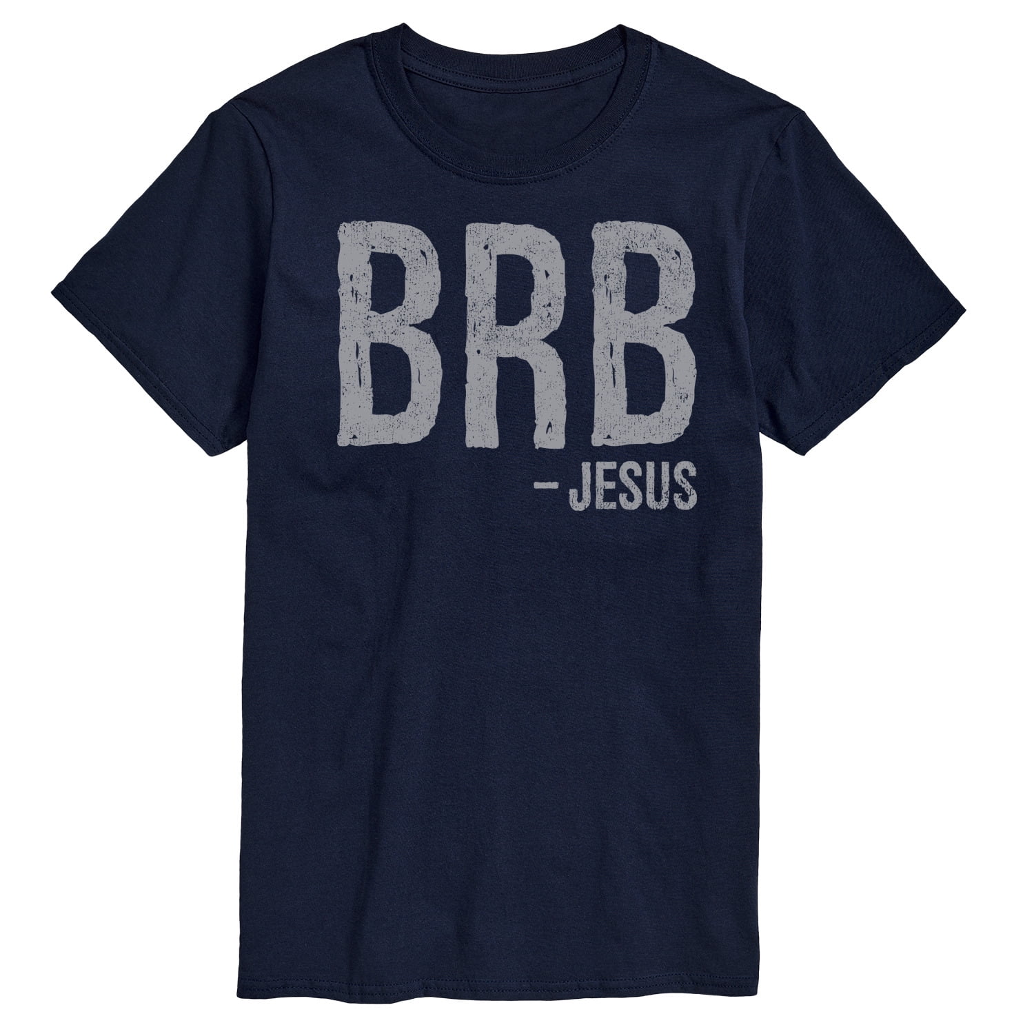 Instant Message - Brb Jesus - Men's Short Sleeve Graphic T-Shirt ...