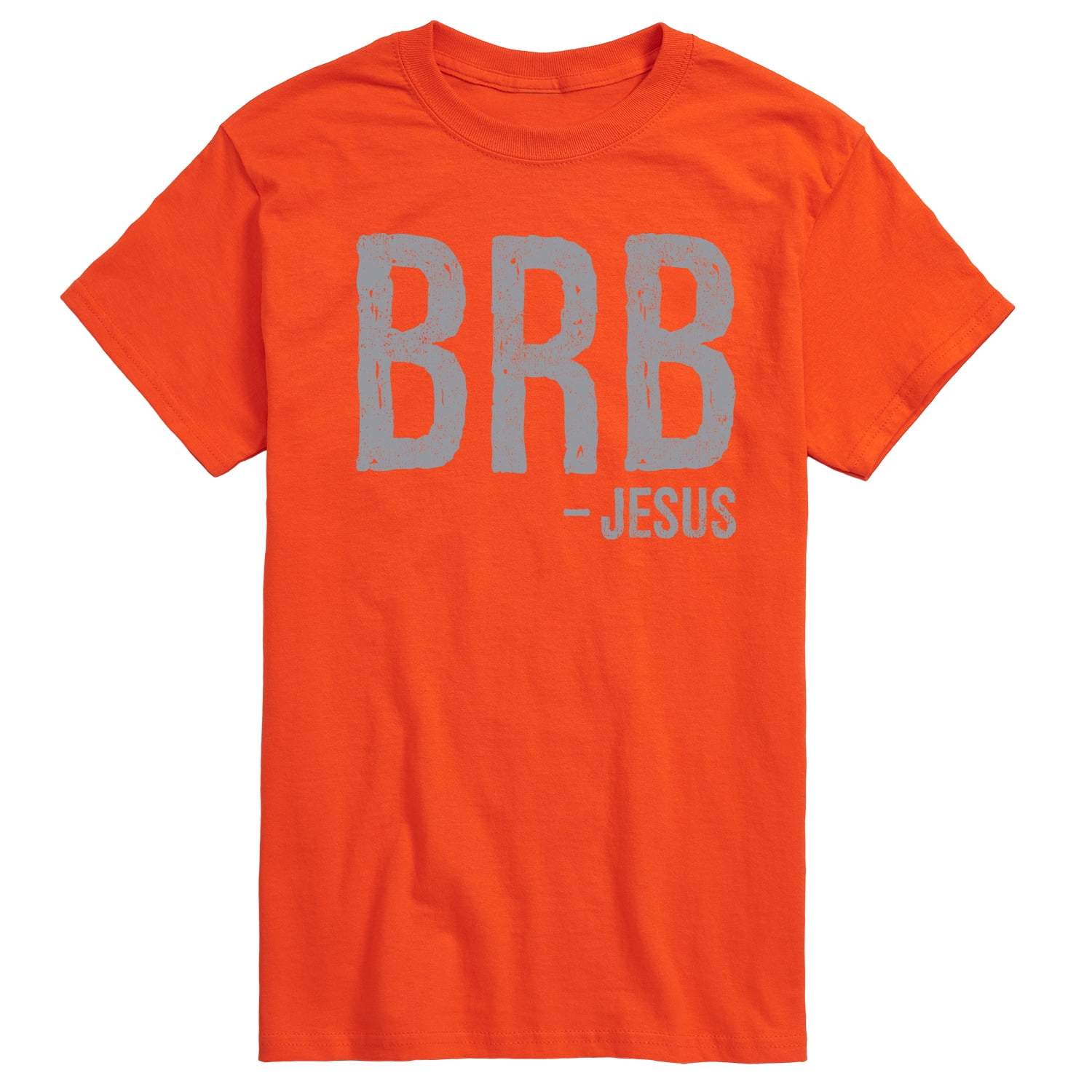 Instant Message - Brb Jesus - Men's Short Sleeve Graphic T-Shirt ...