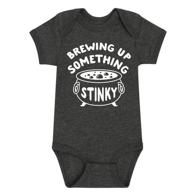Instant Message - Brewing Up Something Stinky - Infant Baby One Piece ...