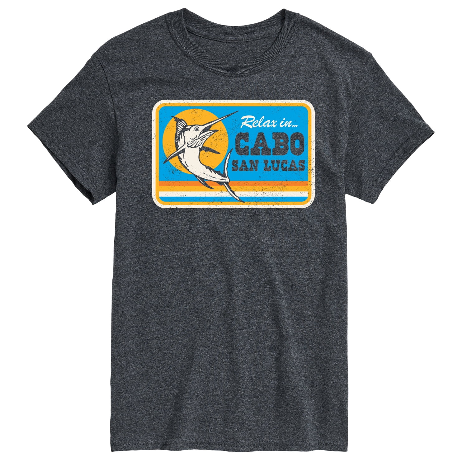 Instant Message - Cabo San Lucas Badge - Men's Short Sleeve Graphic T ...