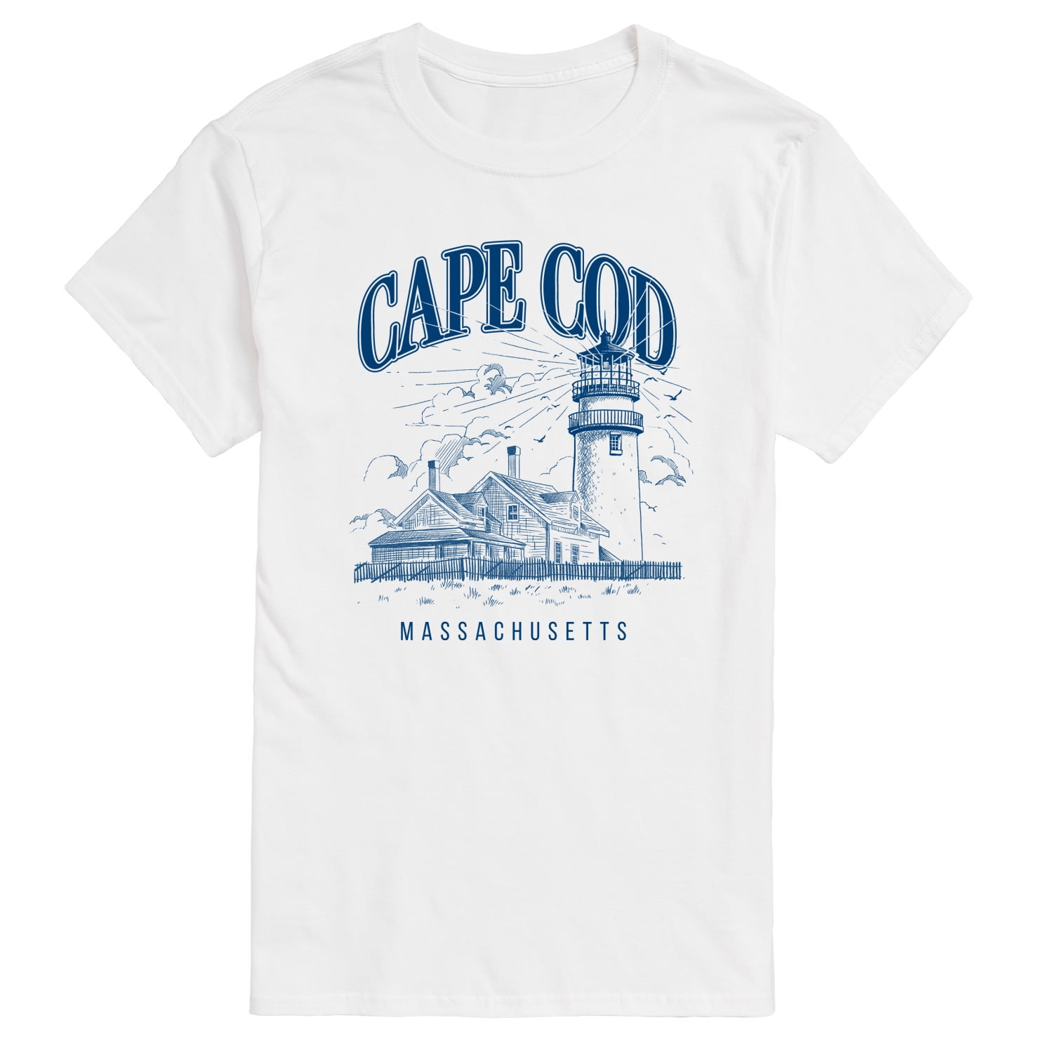 Instant Message - Cape Cod - Men's Short Sleeve Graphic T-Shirt ...