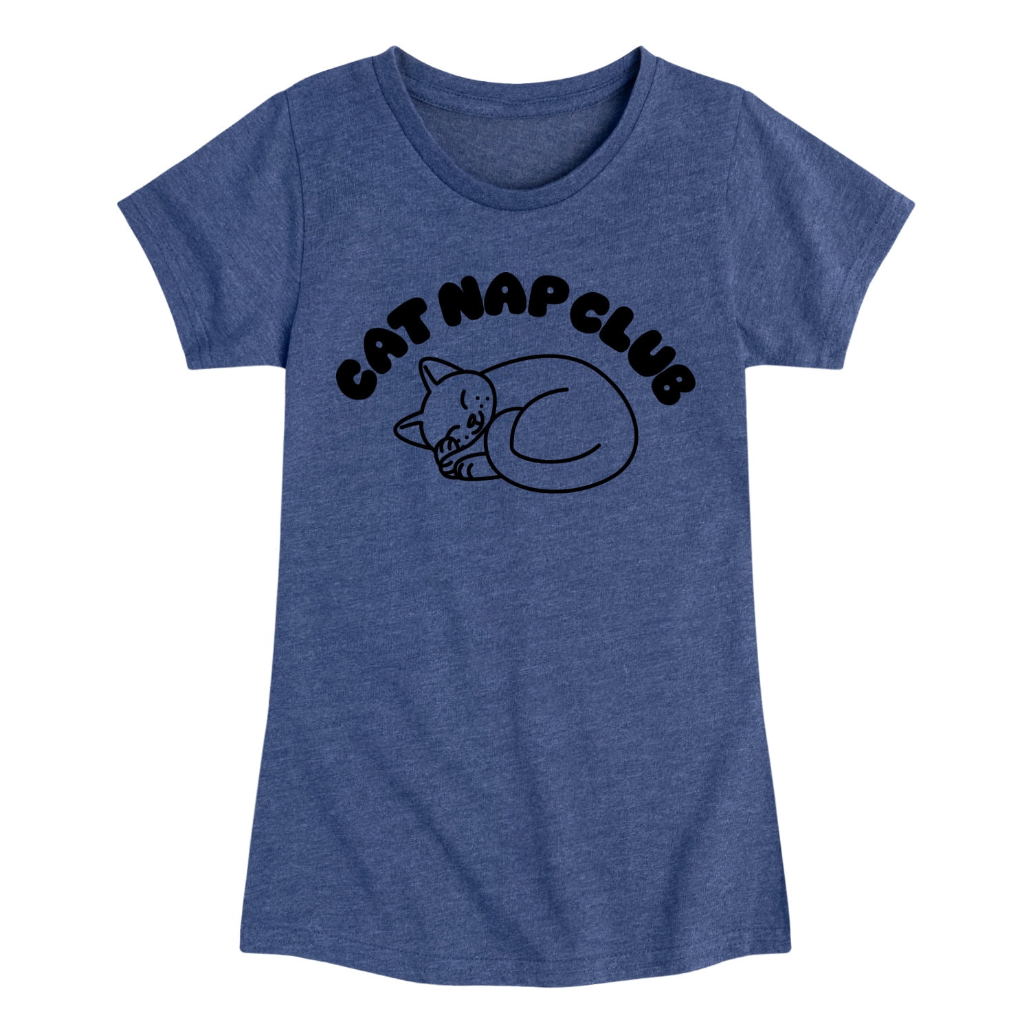 Instant Message - Cat Nap Club - Toddler And Youth Girls Short Sleeve ...