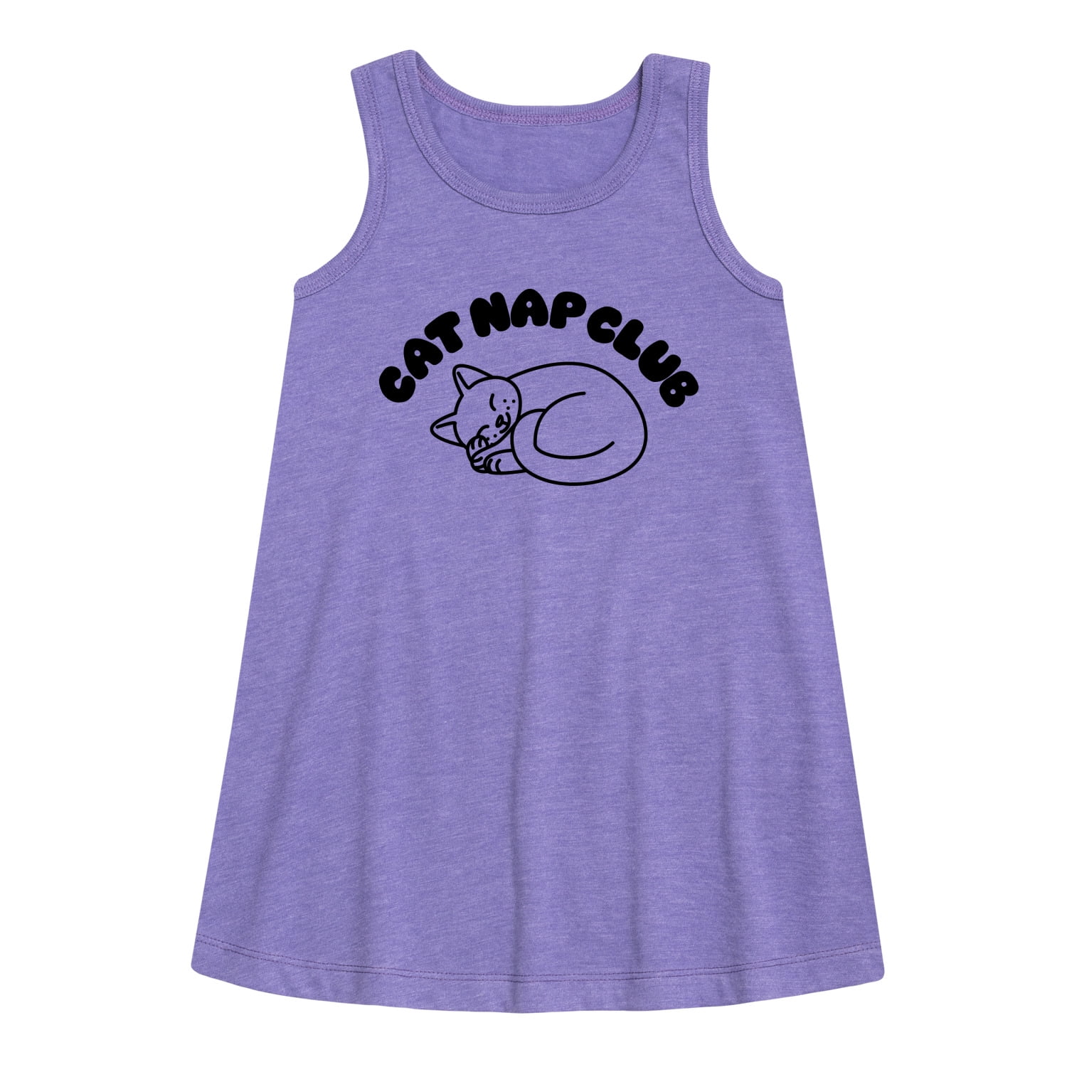 Instant Message - Cat Nap Club - Toddler and Youth Girls A-line Dress ...
