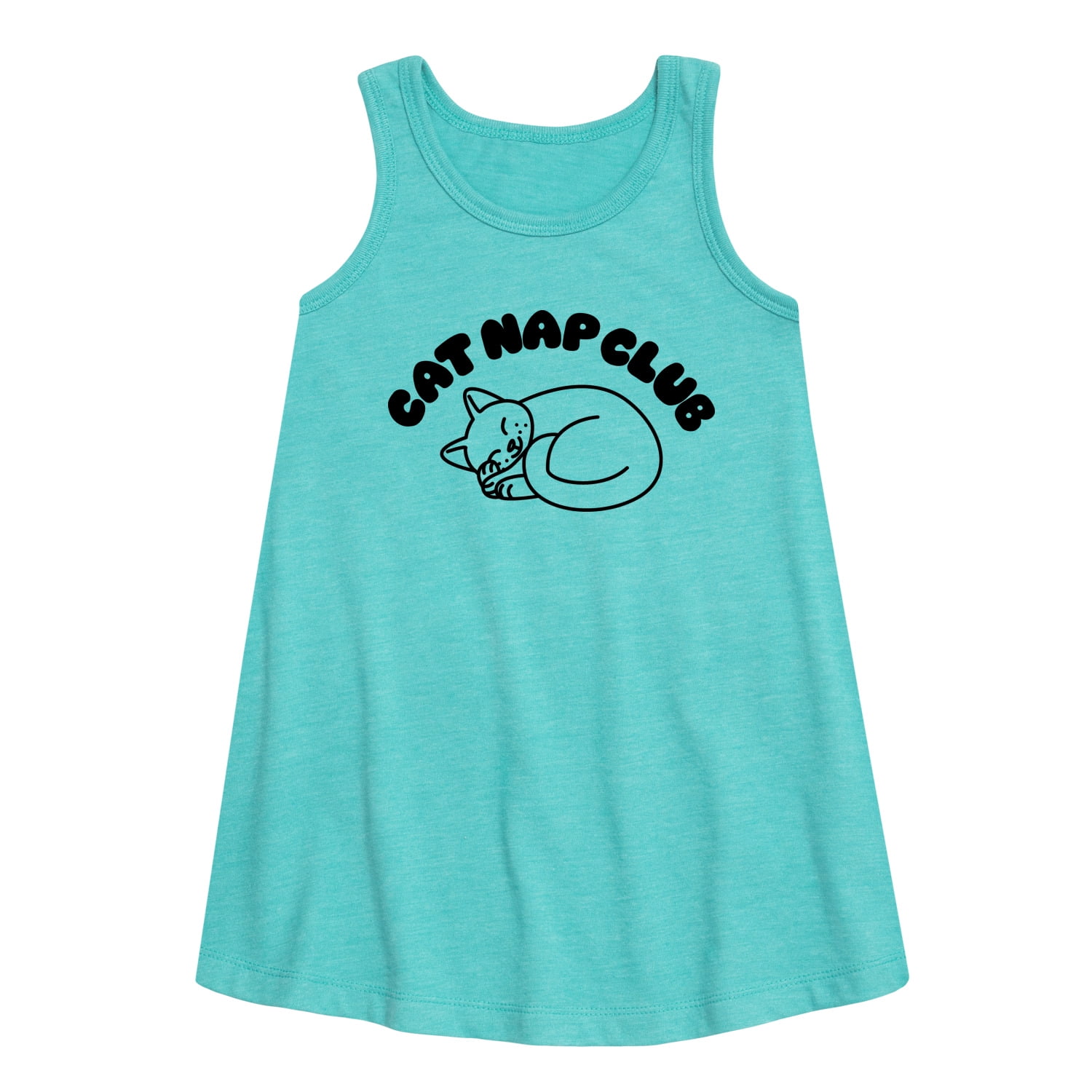 Instant Message - Cat Nap Club - Toddler and Youth Girls A-line Dress ...