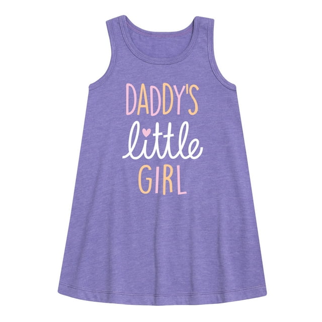 Instant Message - Celebrate Family - Daddy's Little Girl - Toddler & Youth Girls A-line Dress ...