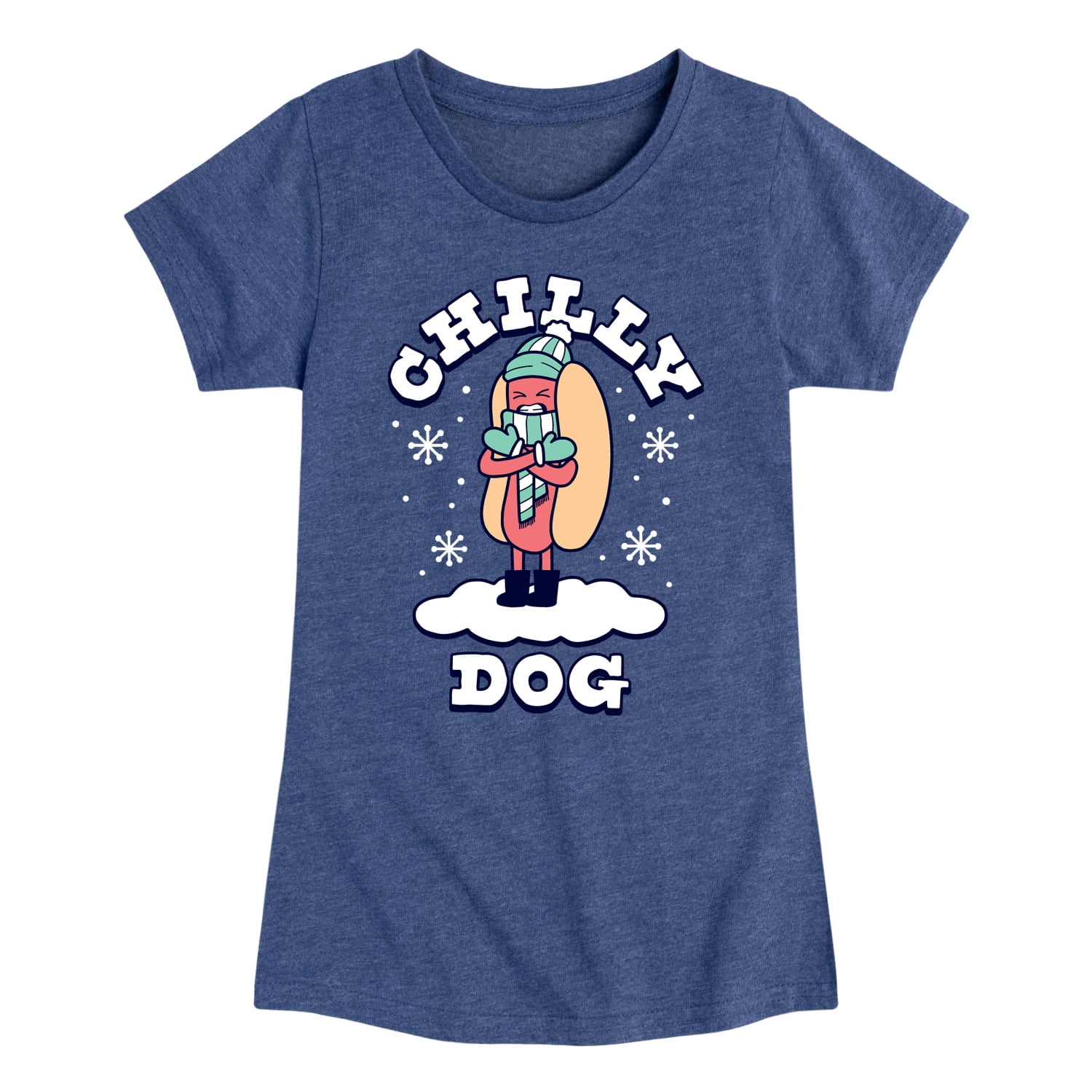 Instant Message - Chilly Dog - Toddler & Youth Girls Short Sleeve ...