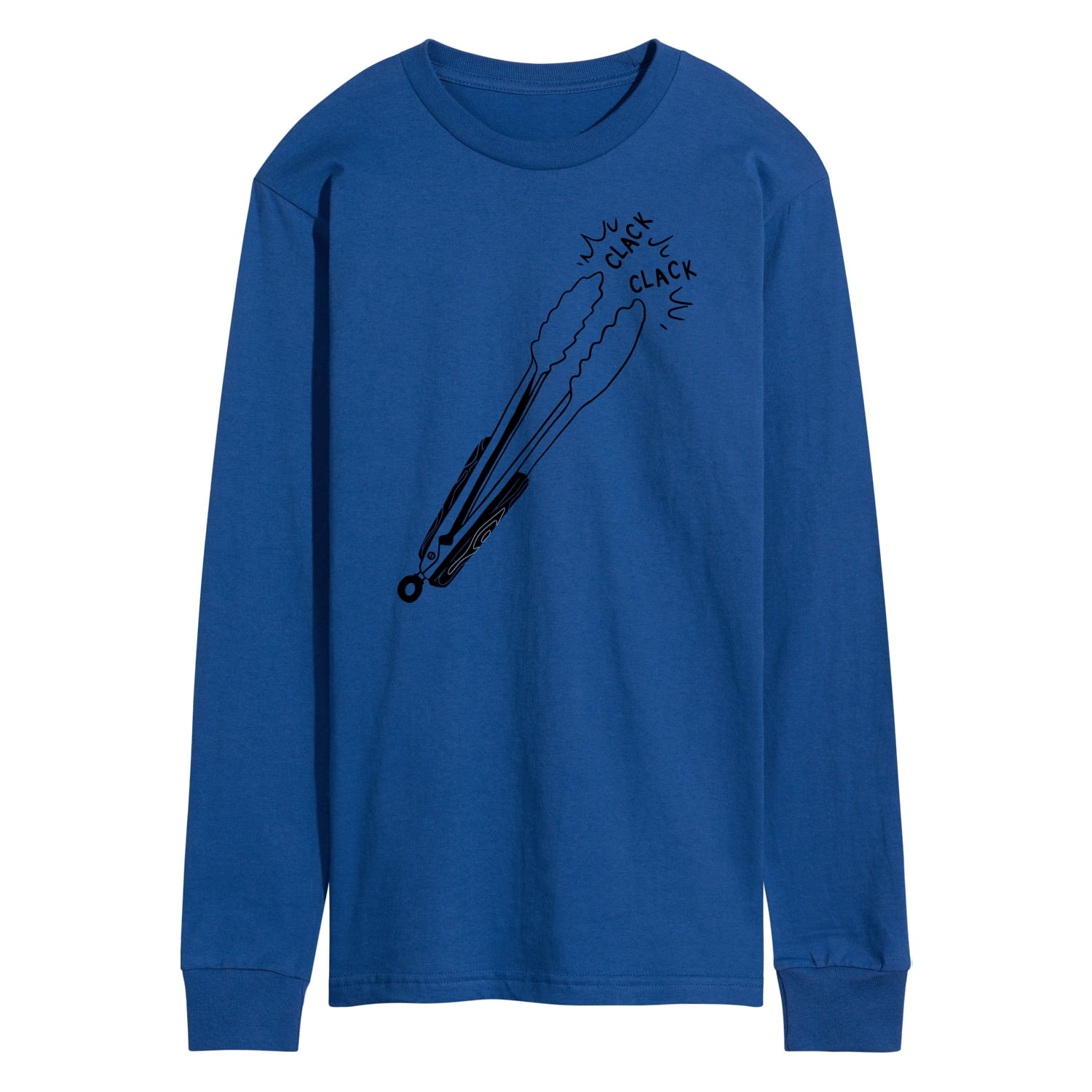 Instant Message - Clack Clack - Men's Long Sleeve T-Shirt - Walmart.com