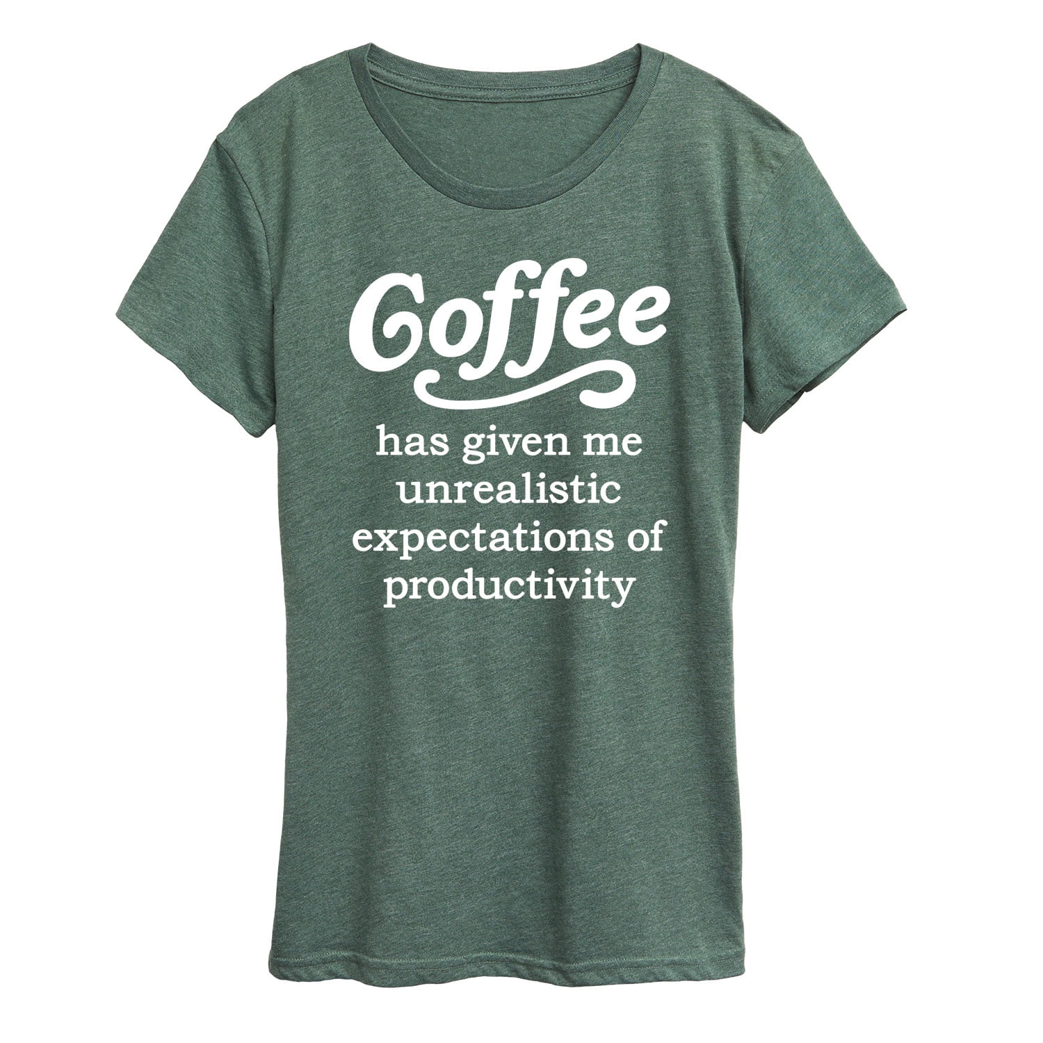 Instant Message - Coffee Unrealistic Expectations - Women's Short ...