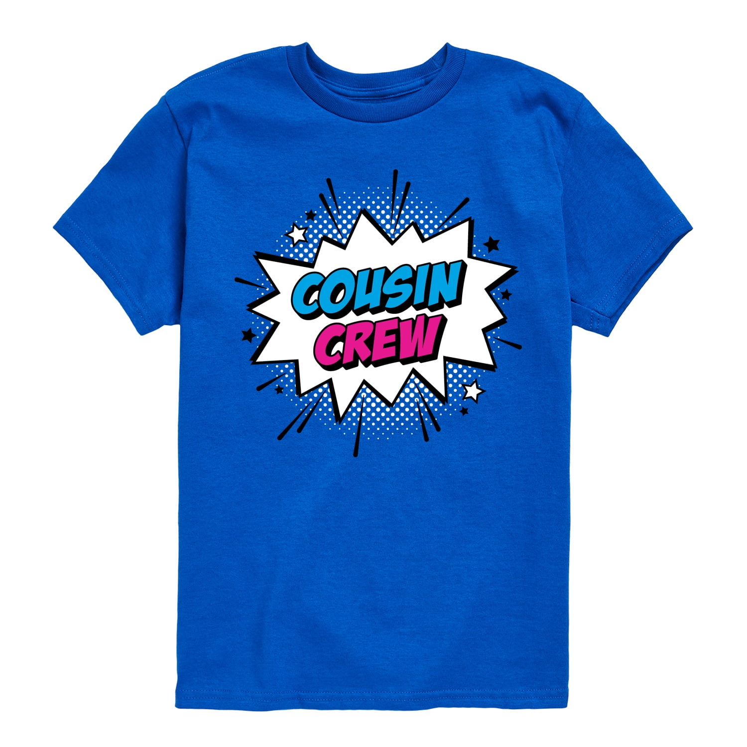 Instant Message - Comic Cousin Crew - Toddler & Youth Short Sleeve Graphic T-Shirt - Walmart.com
