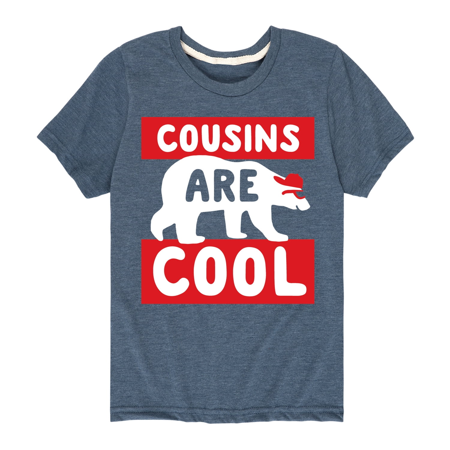 Instant Message - Cousin Are Cool - Toddler And Youth Short Sleeve Graphic T-Shirt - Walmart.com