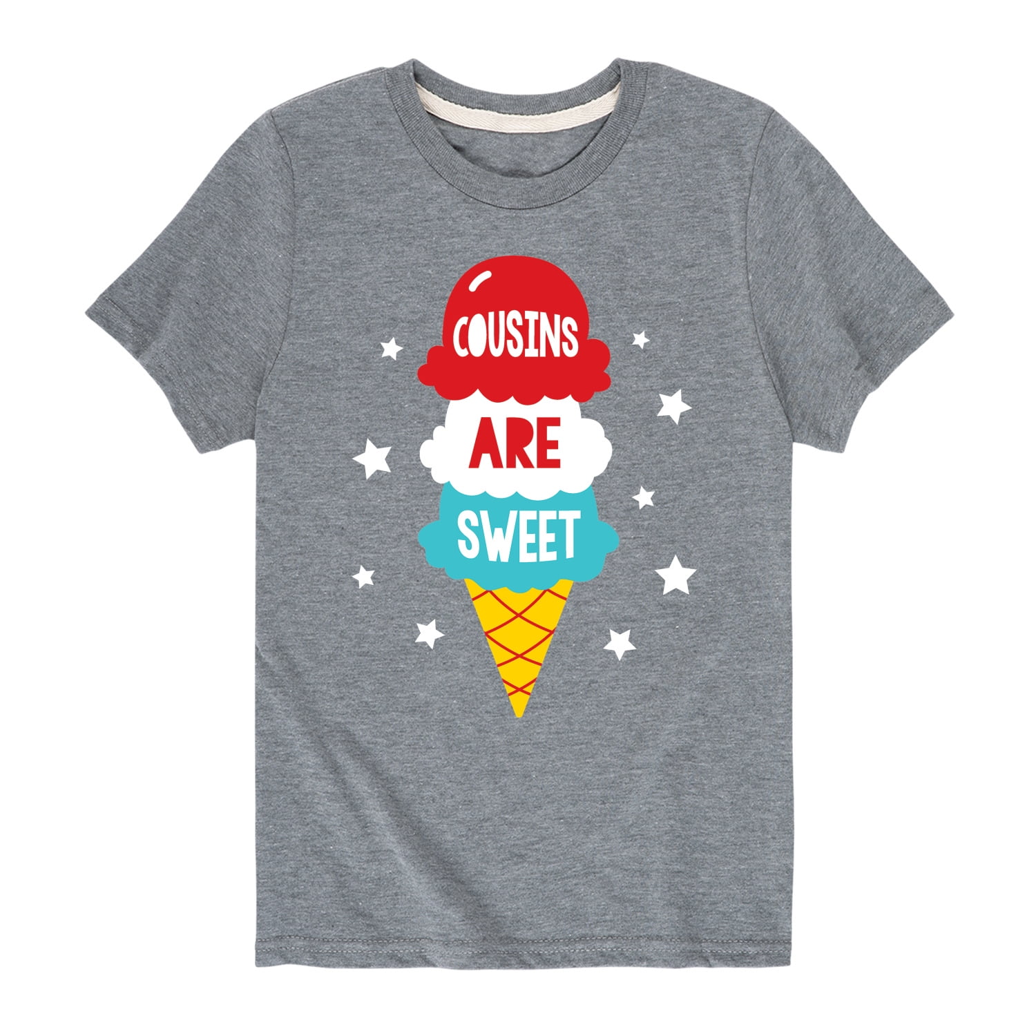 Instant Message - Cousin Are Sweet - Toddler And Youth Short Sleeve Graphic T-Shirt - Walmart.com