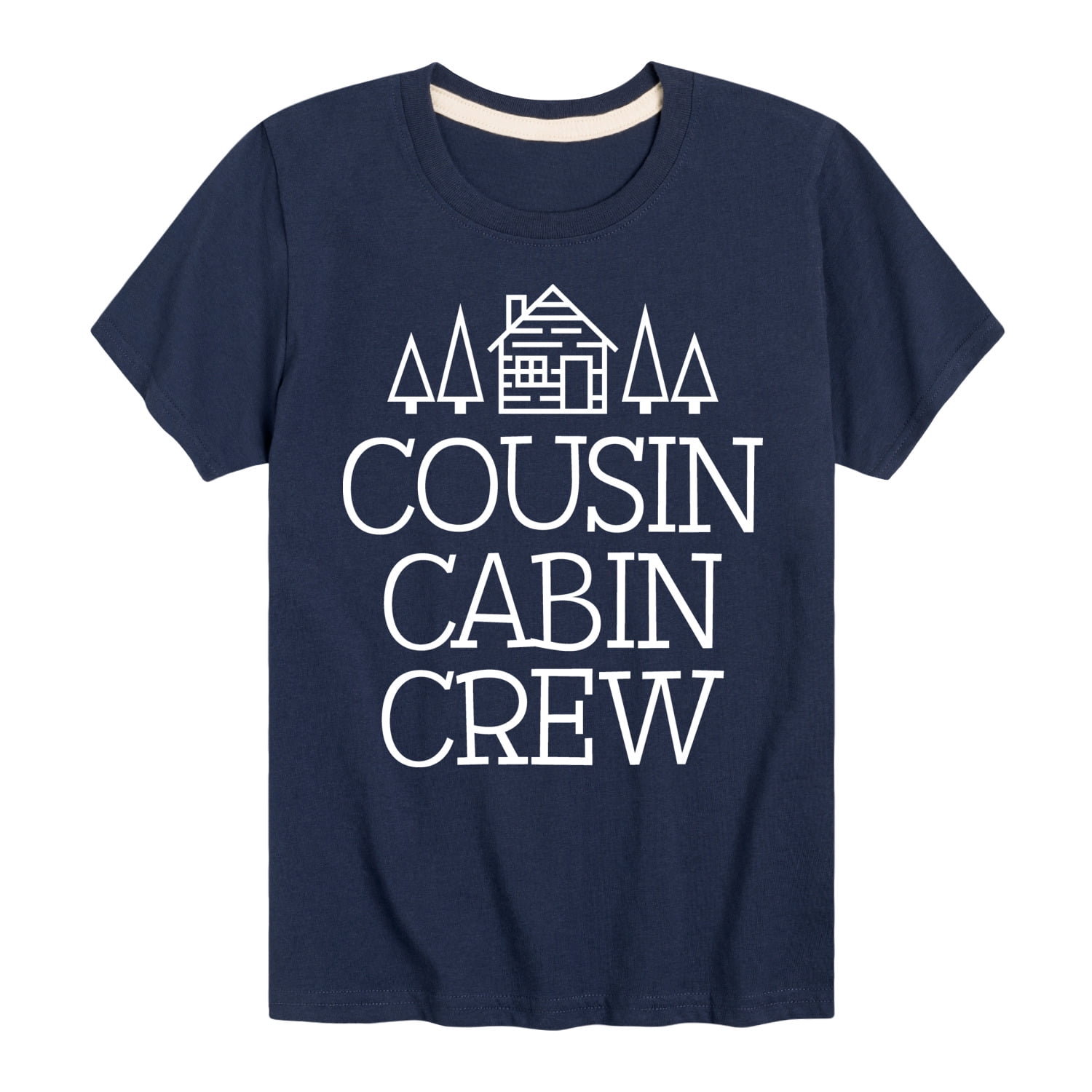 Instant Message - Cousin Cabin Crew - Vacation - Toddler & Youth Short Sleeve Graphic T-Shirt ...