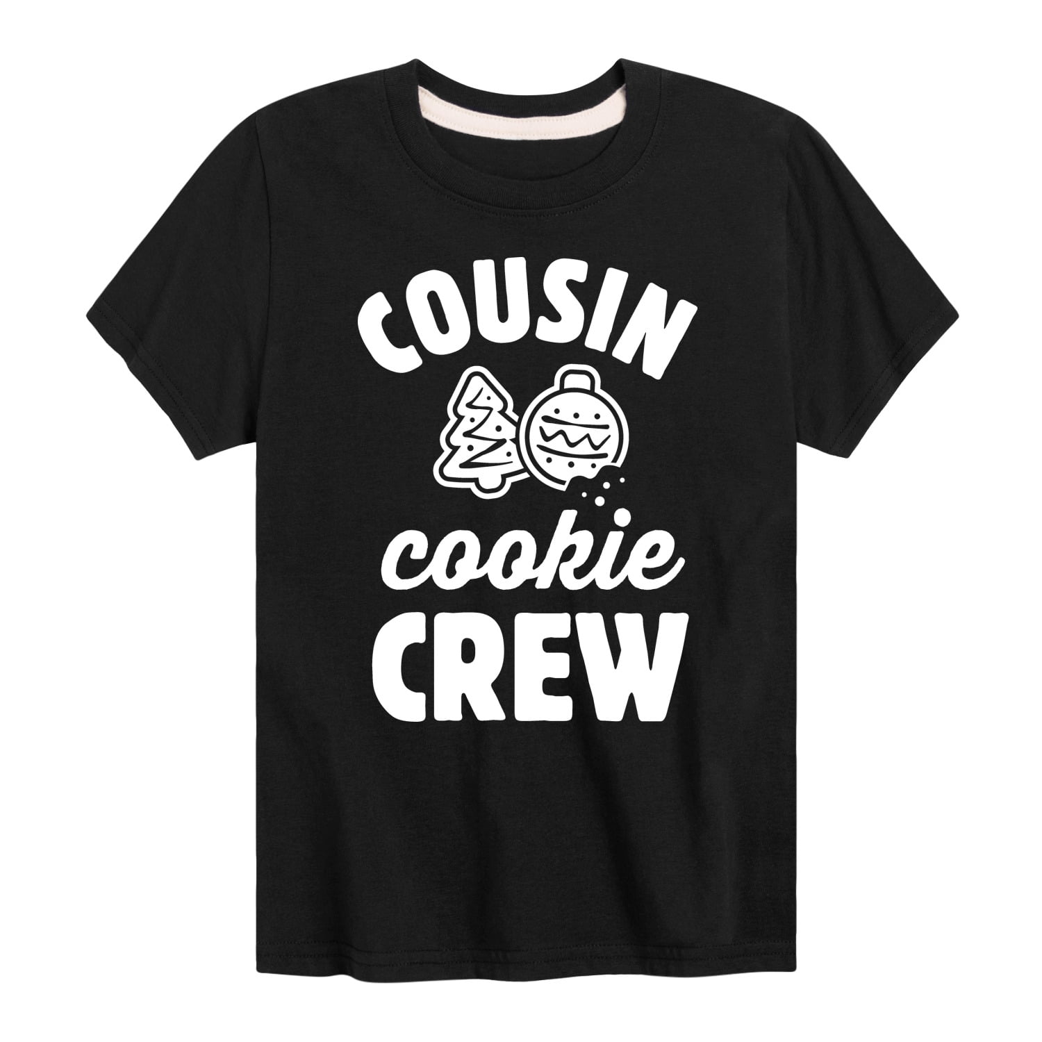 Instant Message - Cousin Cookie Crew - Toddler And Youth Short Sleeve Graphic T-Shirt - Walmart.com