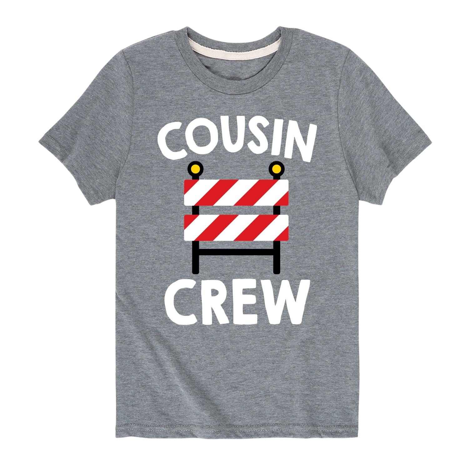 Instant Message - Cousin Crew Construction - Toddler And Youth Short Sleeve Graphic T-Shirt ...