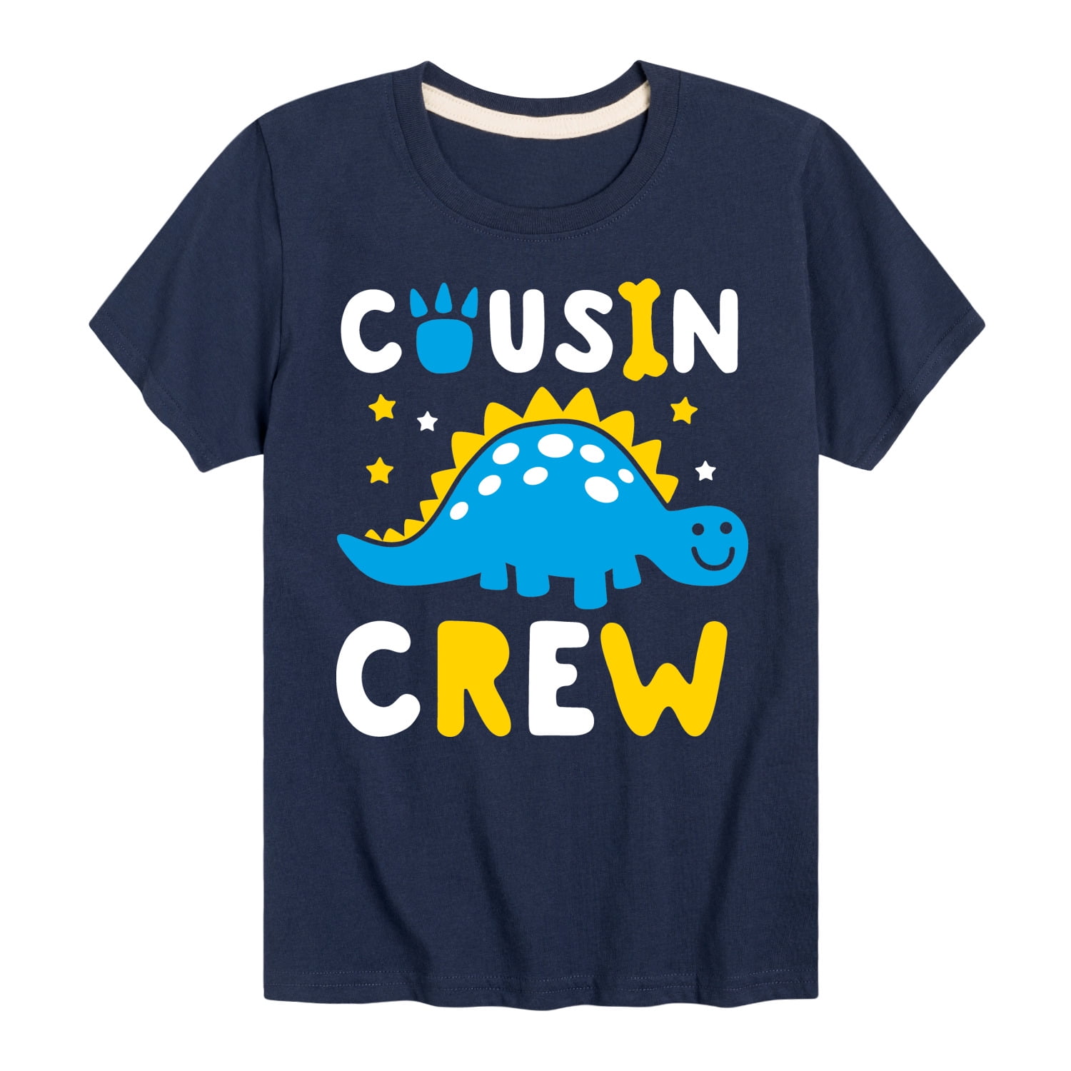 Instant Message - Cousin Crew Dinosaur Art - Toddler And Youth Short Sleeve Graphic T-Shirt ...