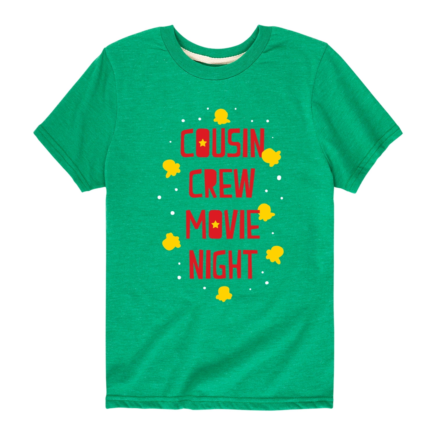 Instant Message - Cousin Crew Movie Night - Toddler And Youth Short Sleeve Graphic T-Shirt ...