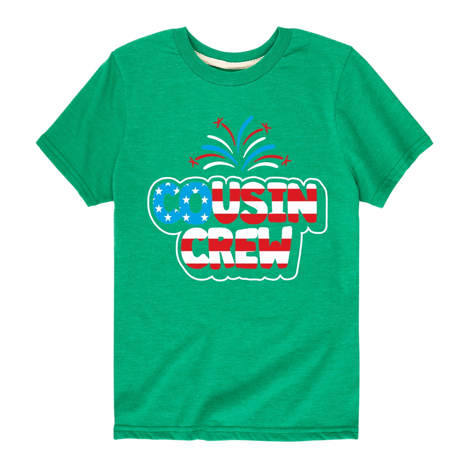 Instant Message - Cousin Crew Patriotic Art - Toddler And Youth Short ...