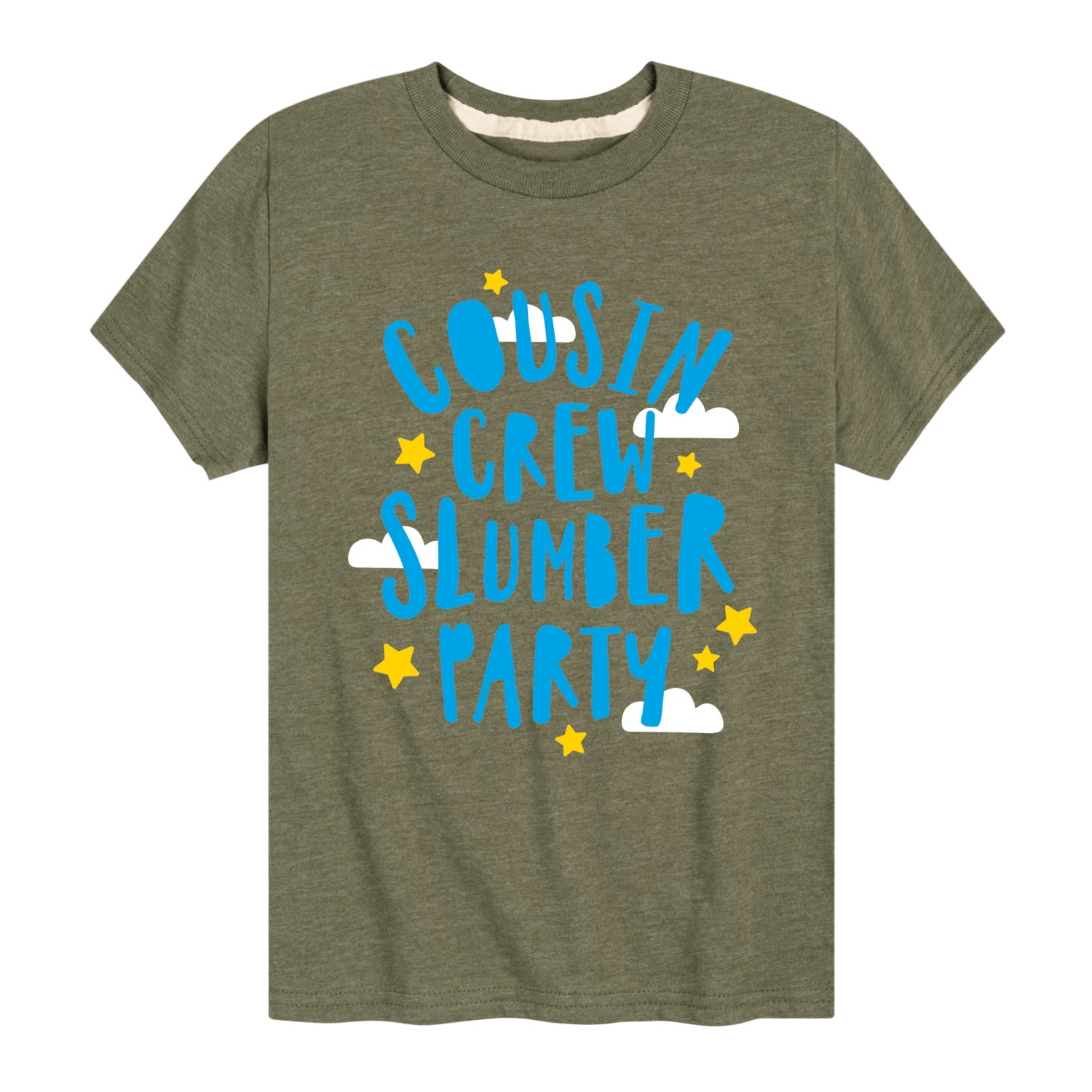 Instant Message - Cousin Crew Slumber Party - Toddler And Youth Short Sleeve Graphic T-Shirt ...