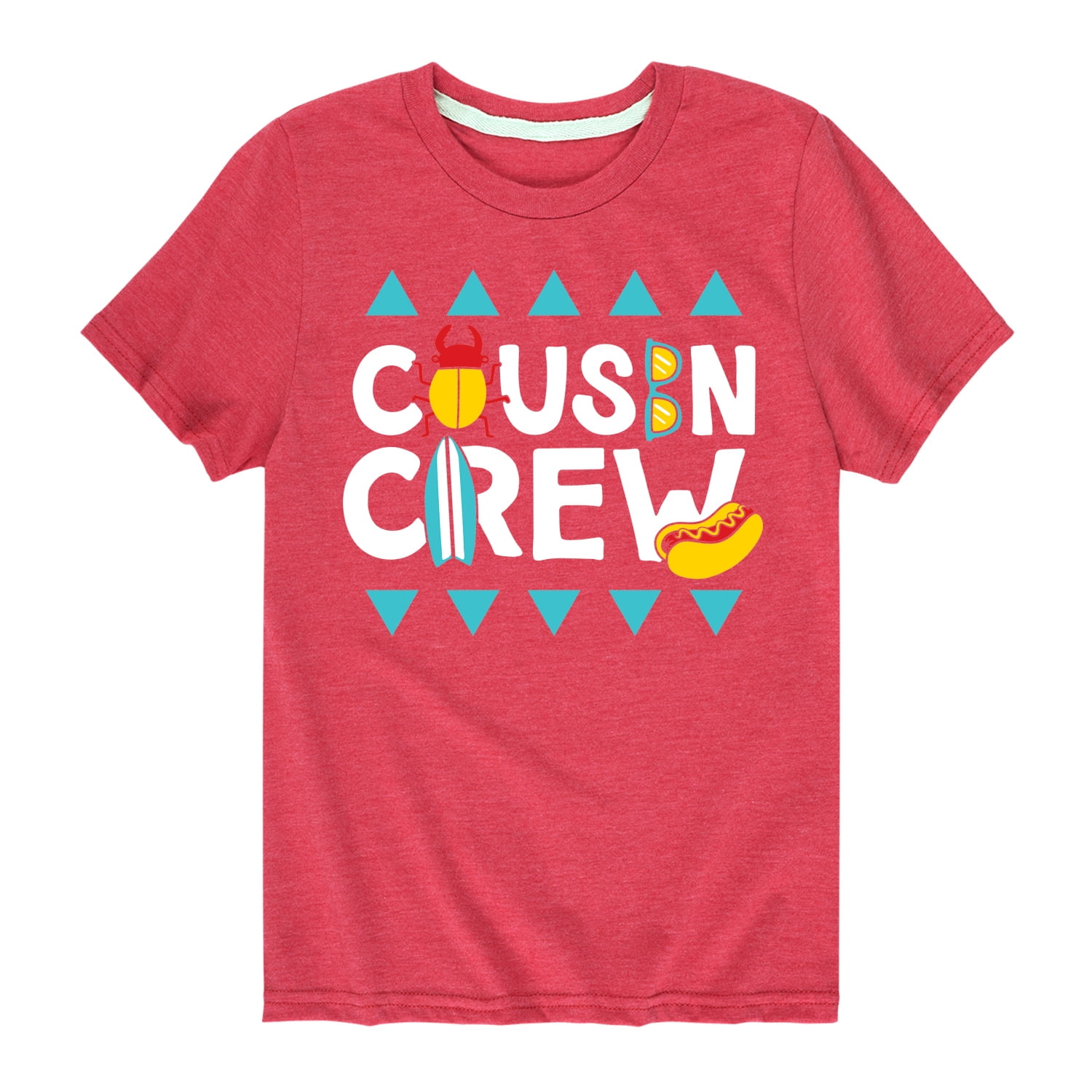 Instant Message - Cousin Crew Summer Design - Toddler And Youth Short Sleeve Graphic T-Shirt ...