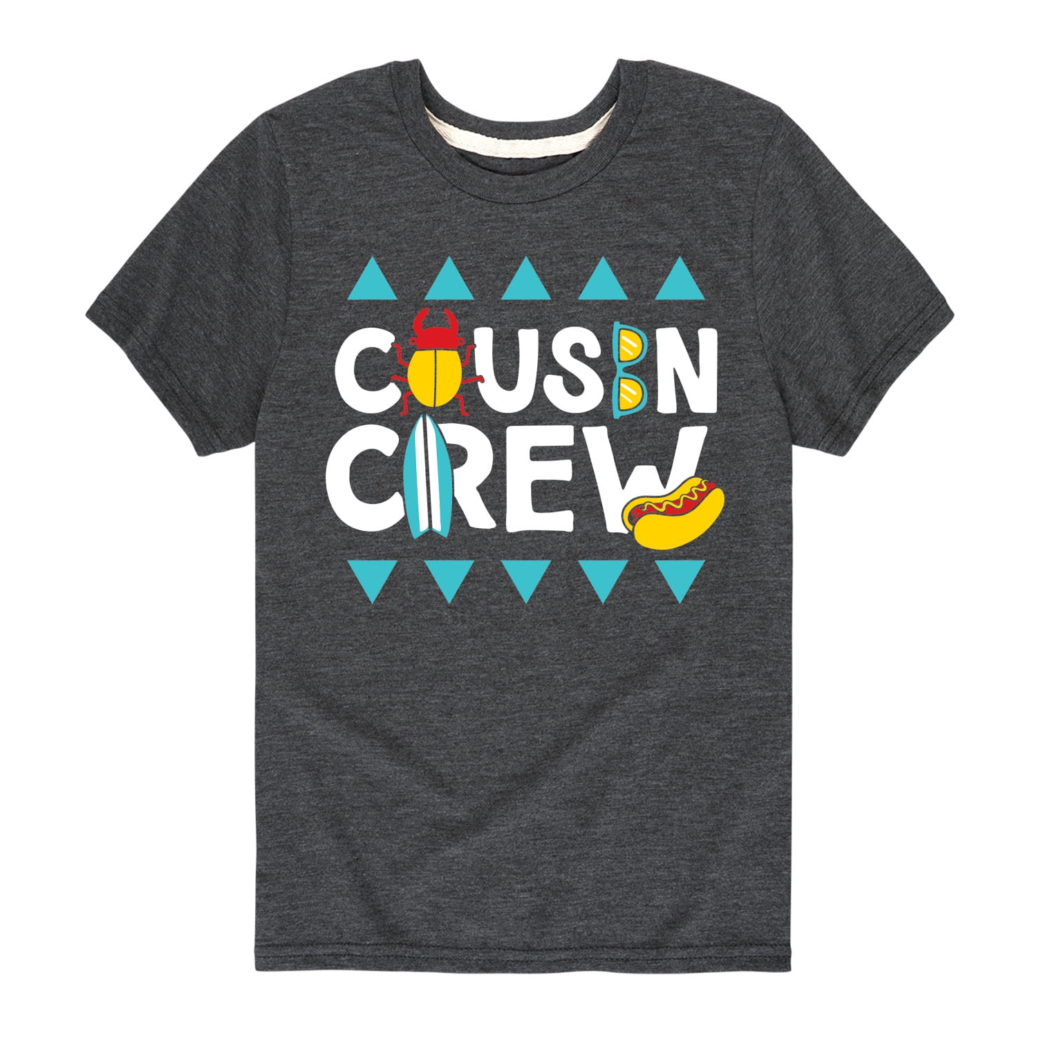 Instant Message - Cousin Crew Summer Design - Toddler And Youth Short Sleeve Graphic T-Shirt ...