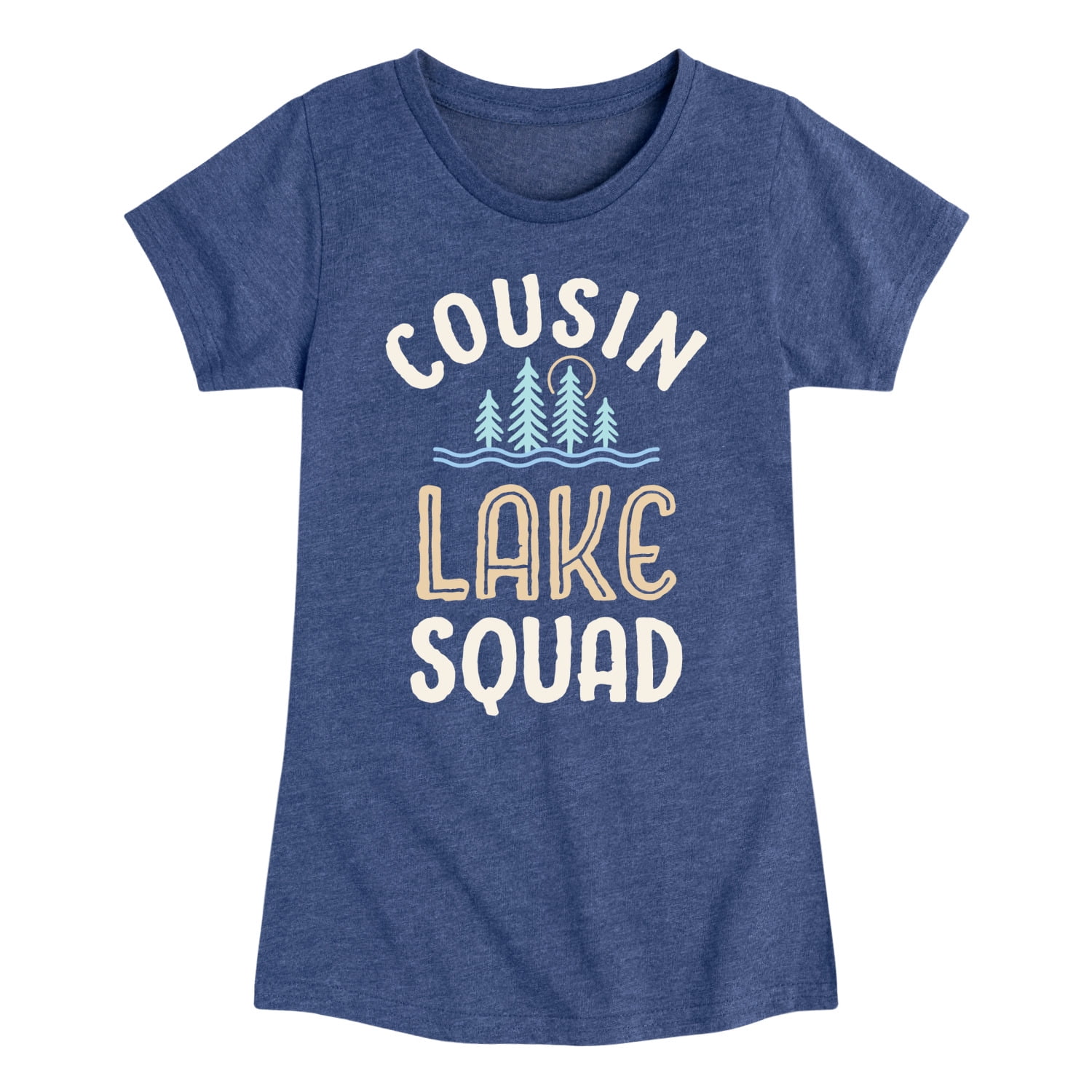 Instant Message - Cousin Lake Squad - Toddler & Youth Girls Short Sleeve Graphic T-Shirt ...