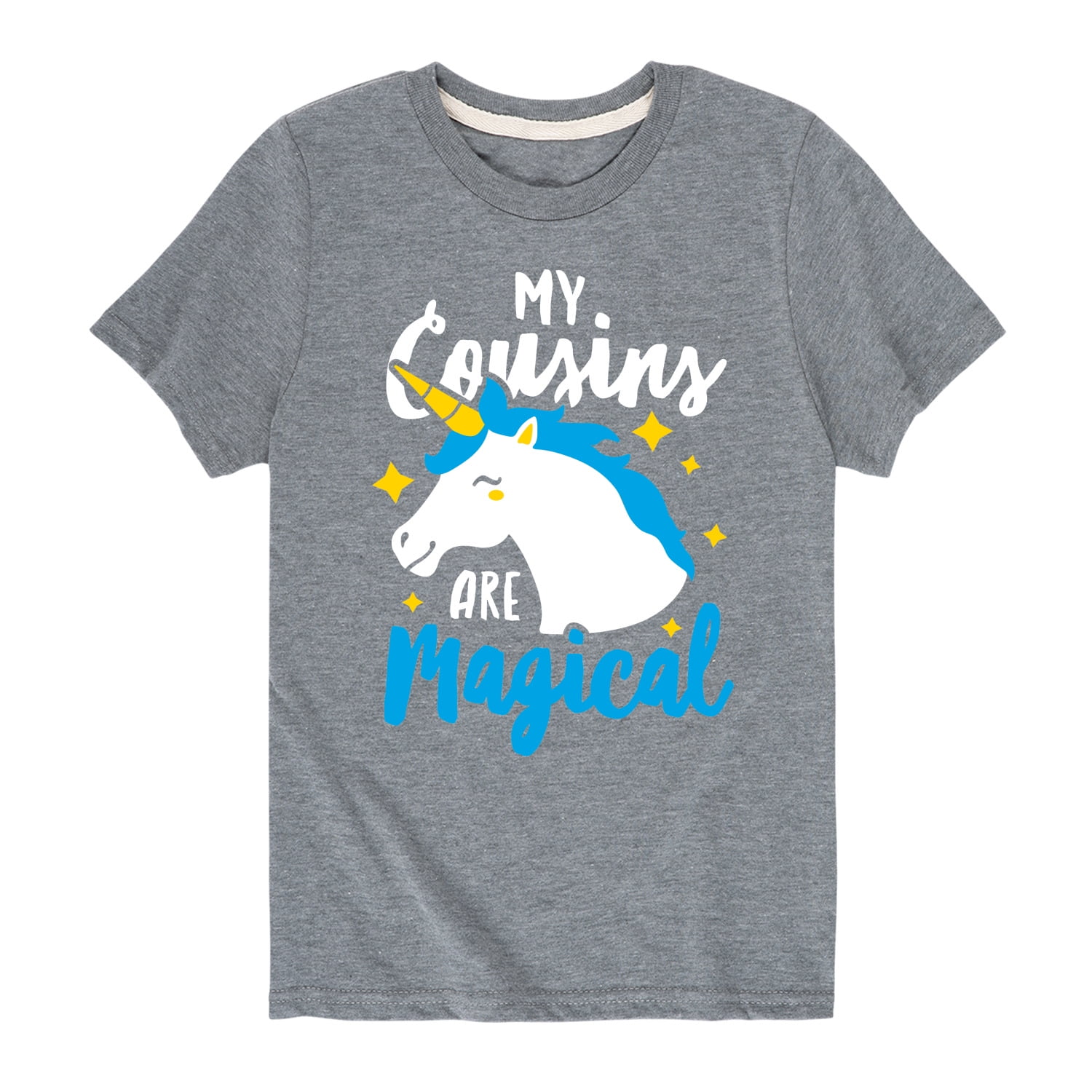 Instant Message - Cousins Are Magical - Toddler And Youth Short Sleeve Graphic T-Shirt - Walmart.com