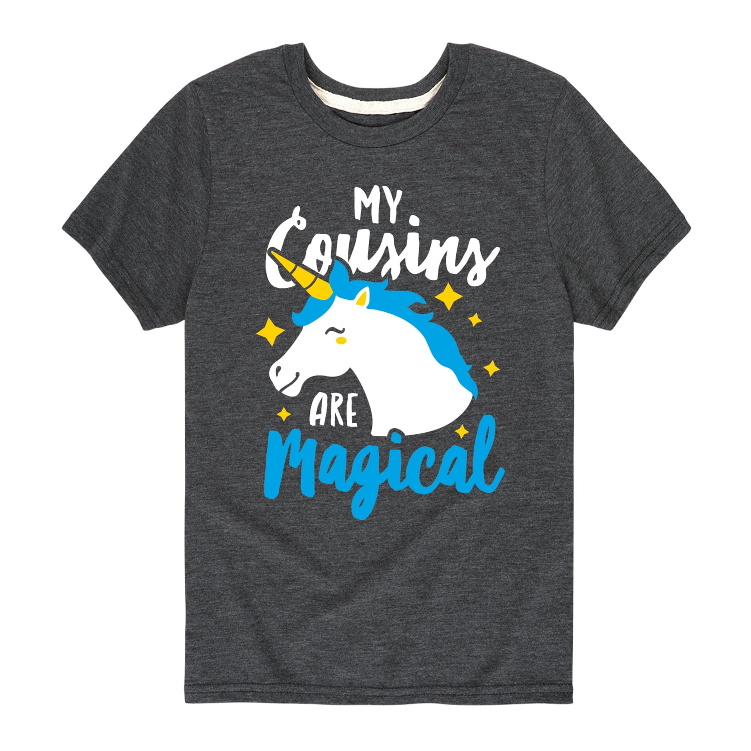 Instant Message - Cousins Are Magical - Toddler And Youth Short Sleeve Graphic T-Shirt - Walmart.com