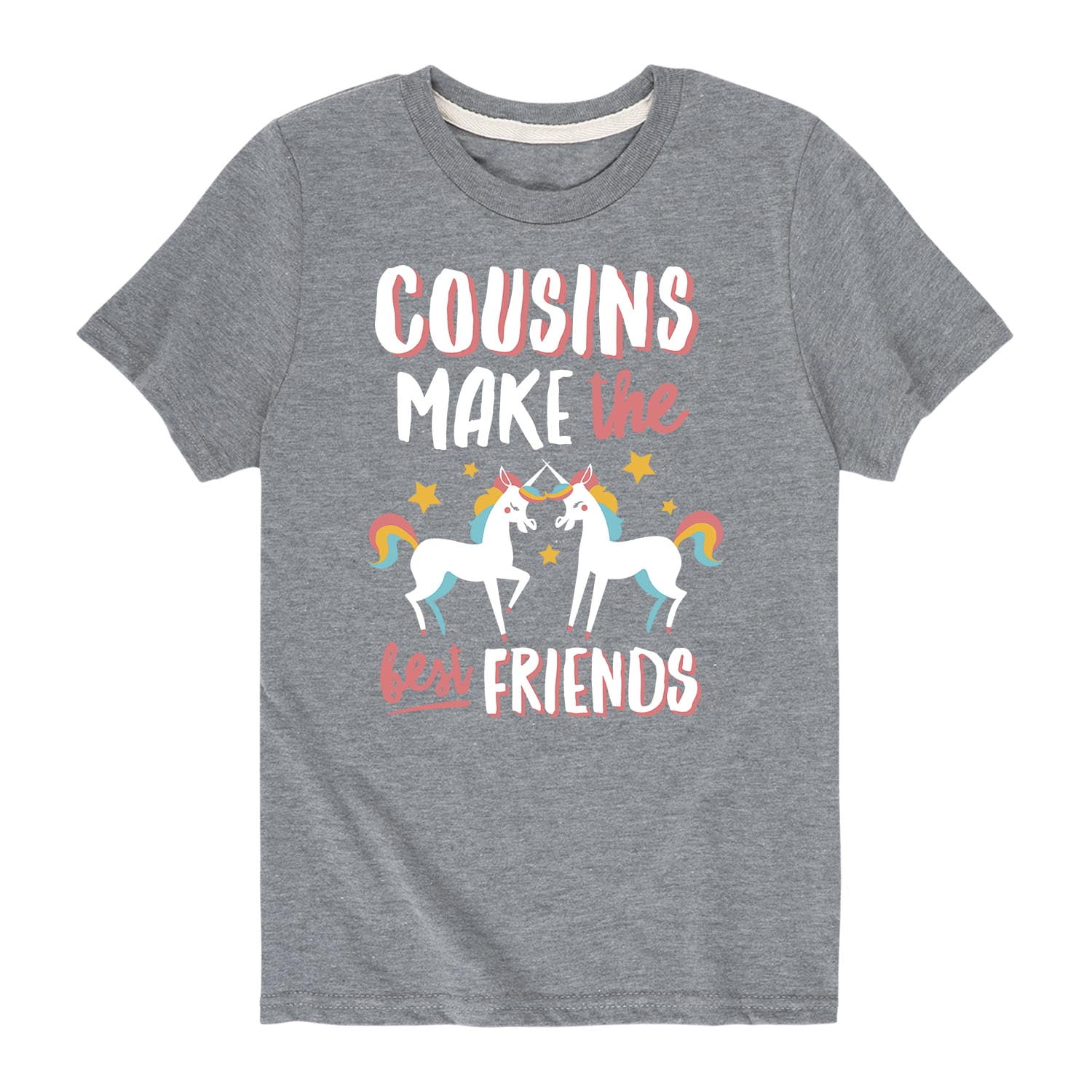 Instant Message - Cousins Make Best Friends - Youth Short Sleeve Tee - Walmart.com