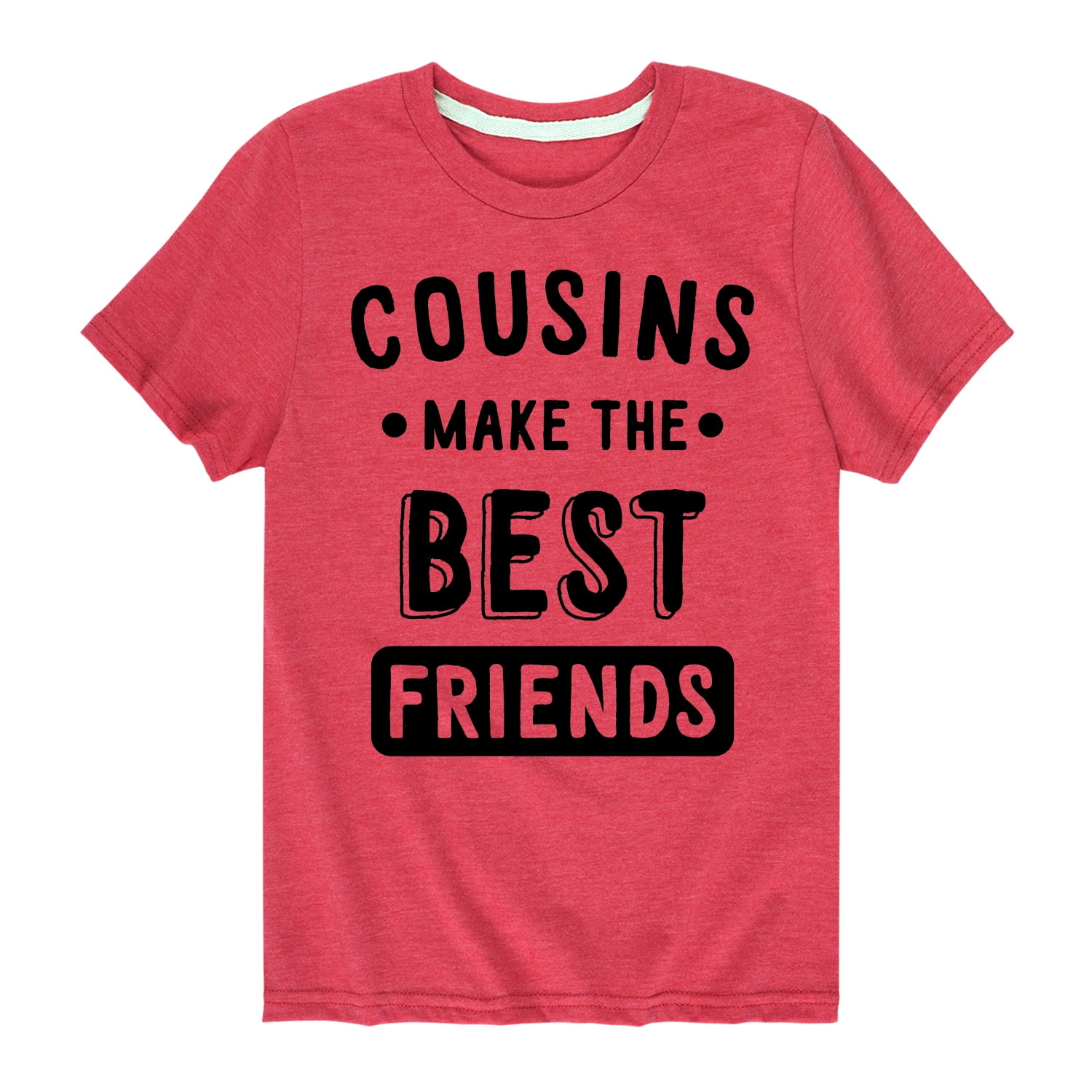 Instant Message - Cousins Make The Best Friends - Toddler And Youth Short Sleeve Graphic T-Shirt ...