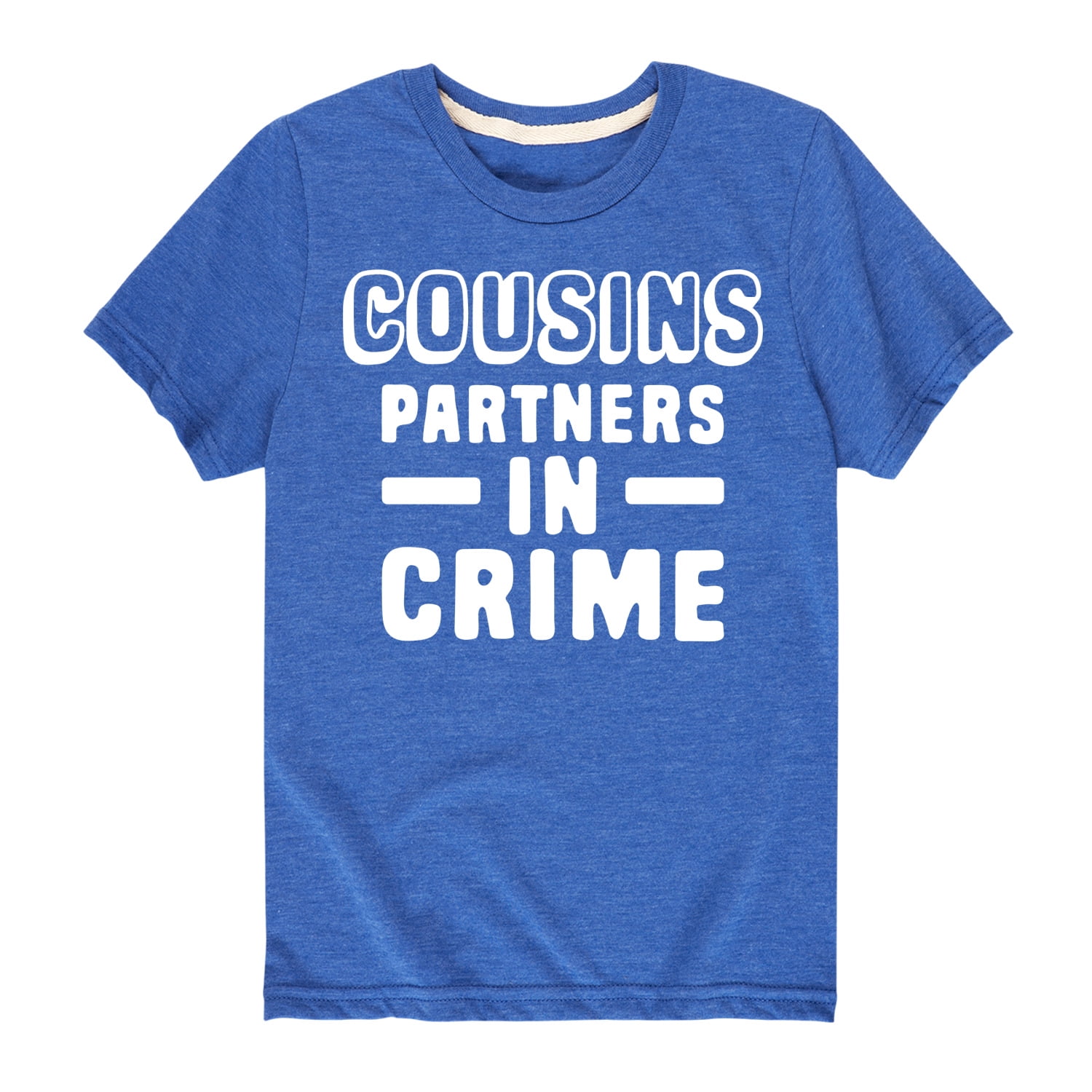 Instant Message - Cousins Partners In Crime - Toddler And Youth Short Sleeve Graphic T-Shirt ...
