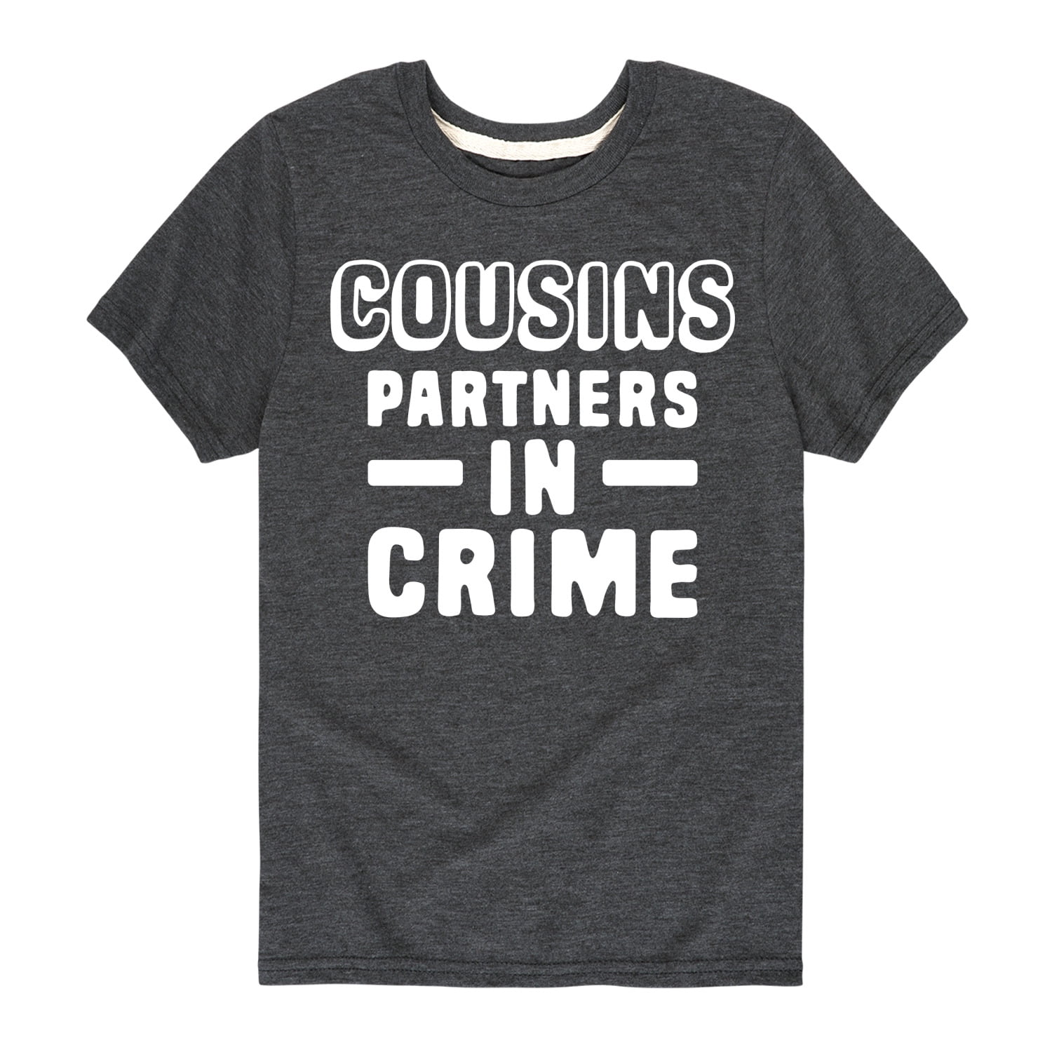 Instant Message - Cousins Partners In Crime - Toddler And Youth Short Sleeve Graphic T-Shirt ...