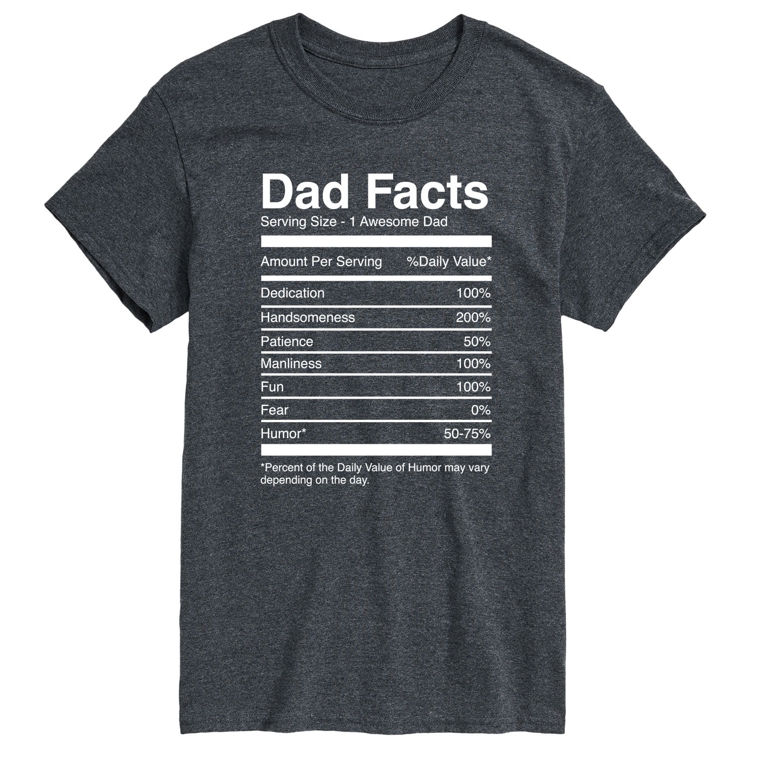 Instant Message Men's Funny Dad Facts Graphic T-Shirt - Father's Day ...