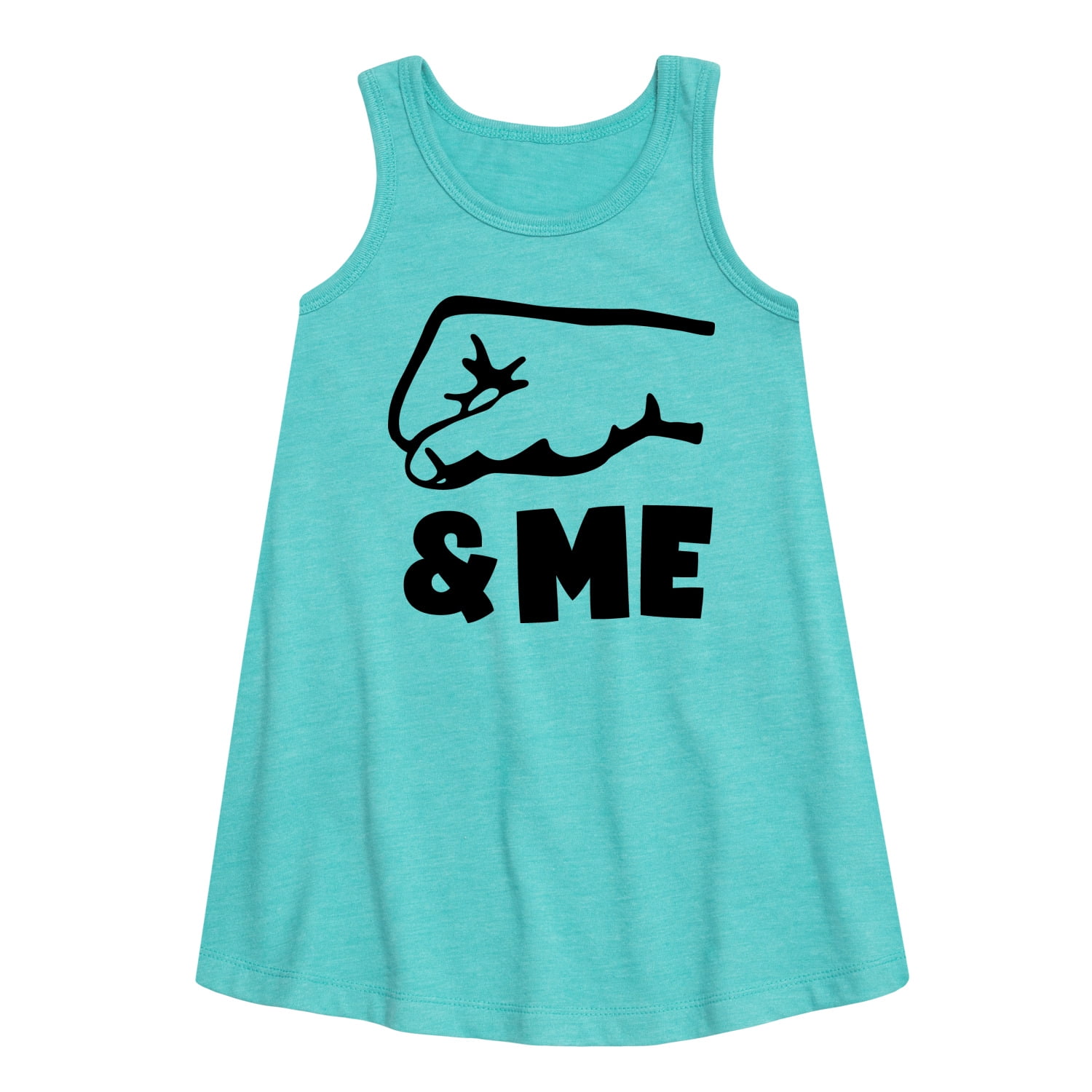 Instant Message - Daddy And Me Fist Bump - Toddler & Youth Girls A-line ...