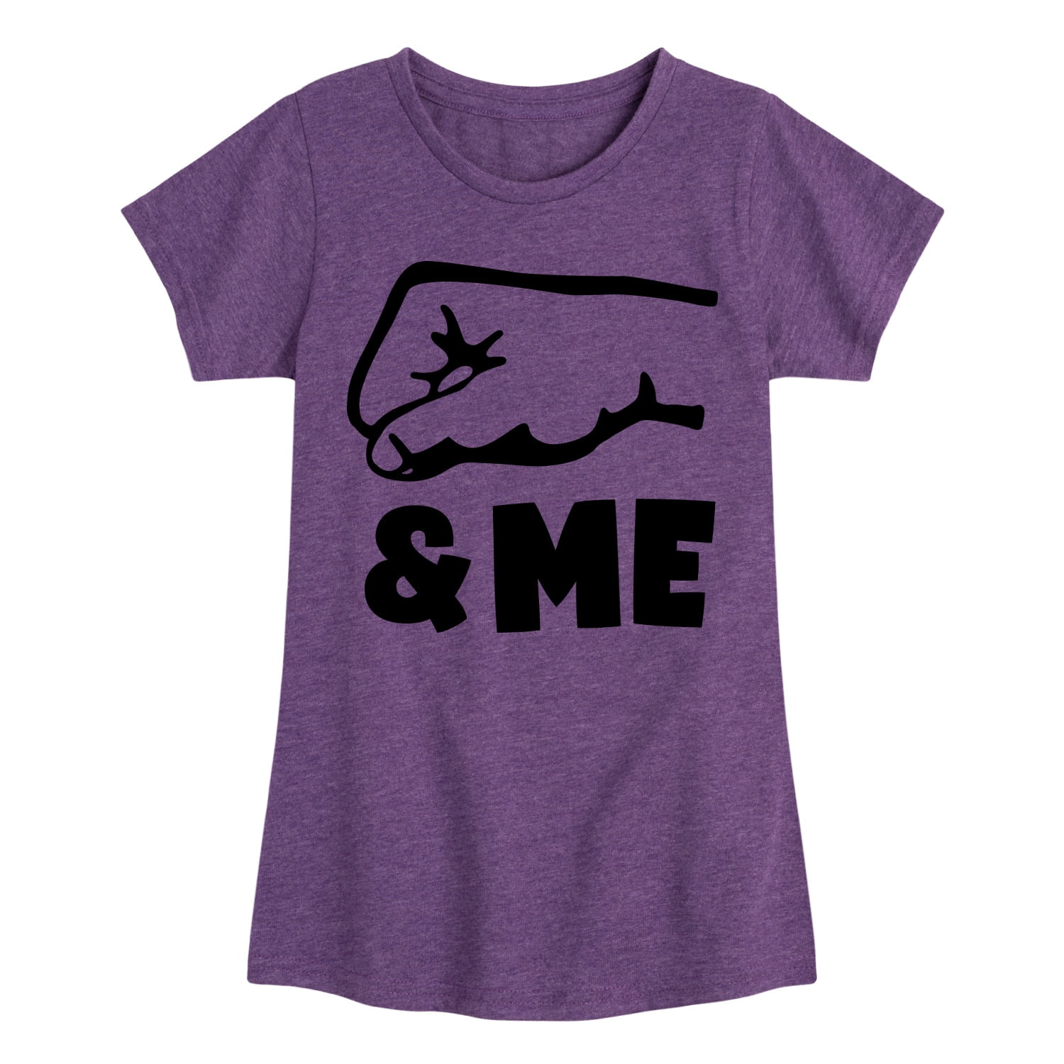 Instant Message - Daddy And Me Fist Bump - Toddler & Youth Girls Short ...